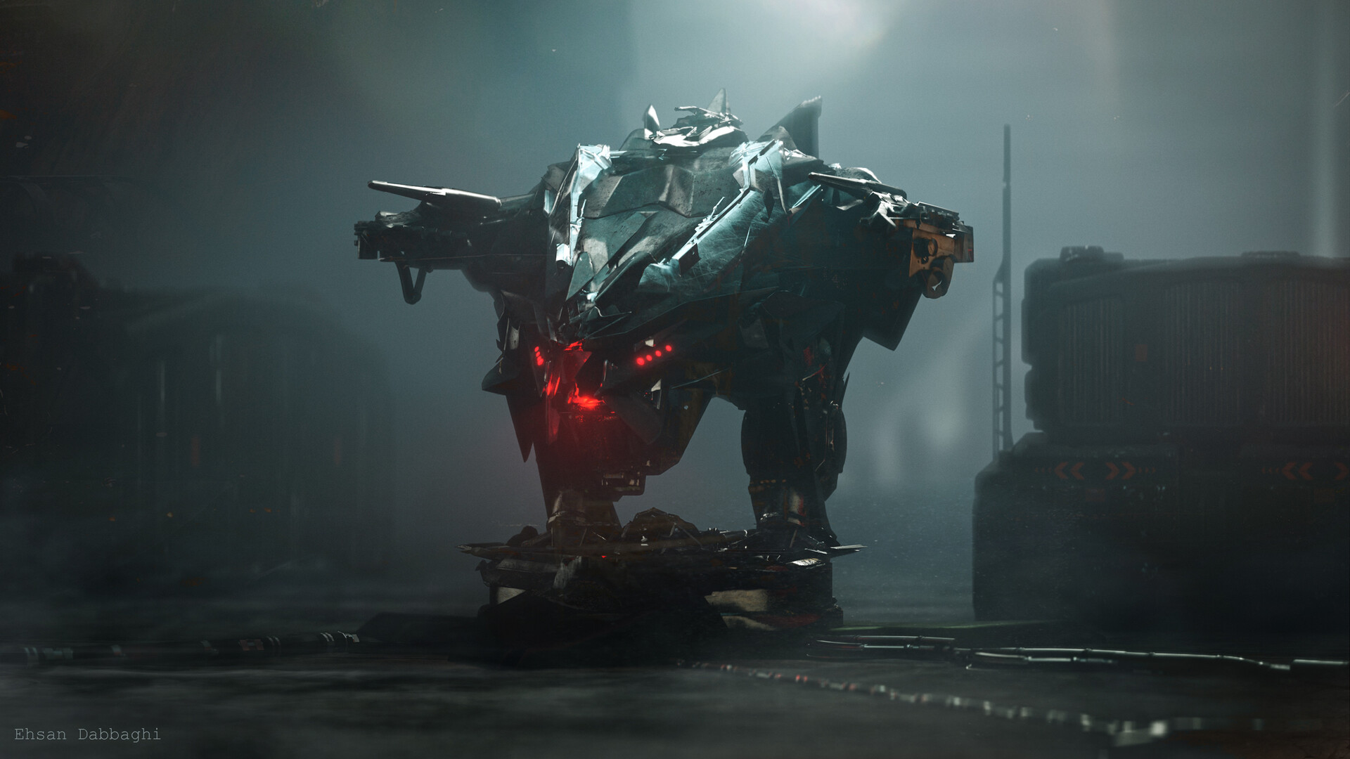 Ehsan Dabbaghi - Hard surface concept art