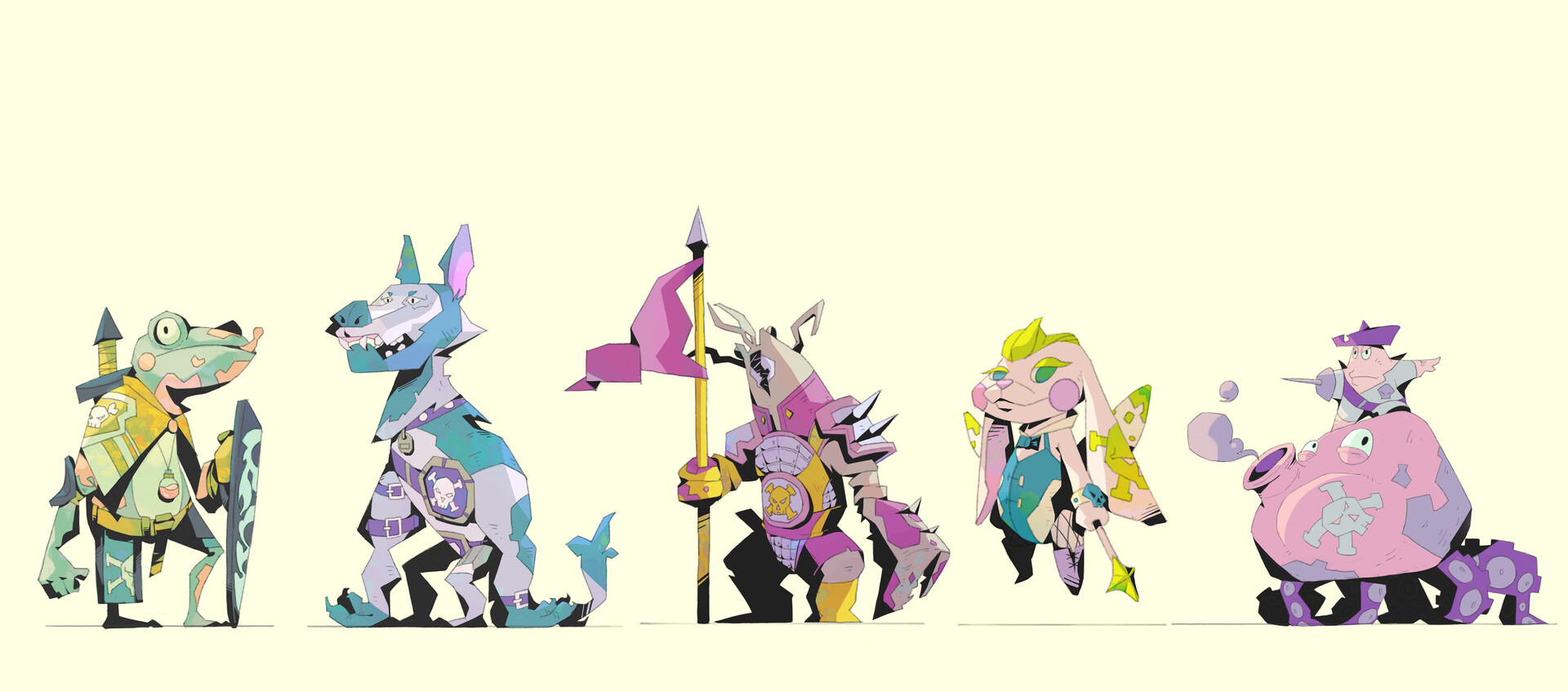 ArtStation - Polluted Creature Squad