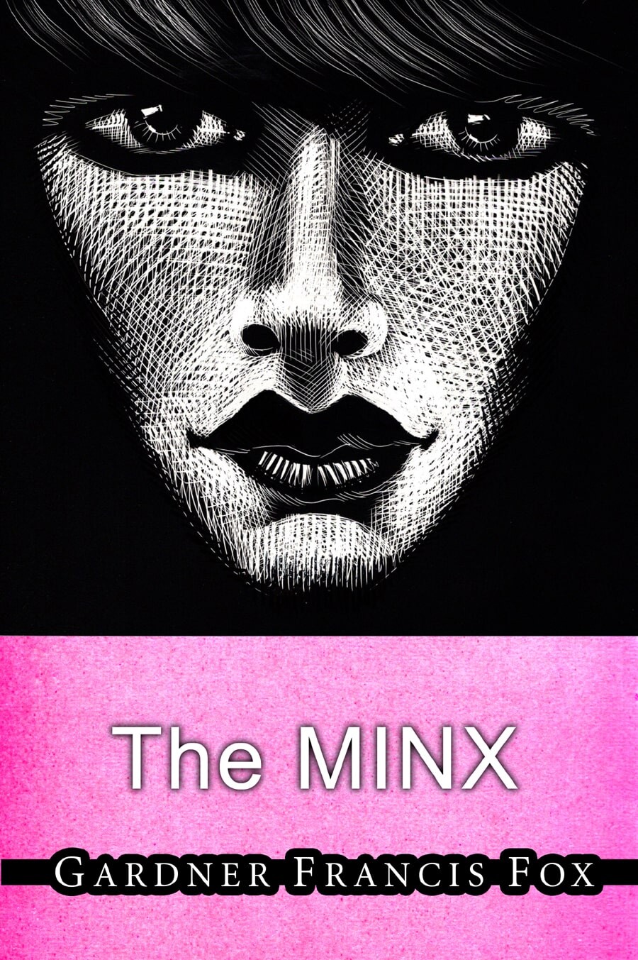 Kurt Brugel - The Minx - Original Scratchboard Art