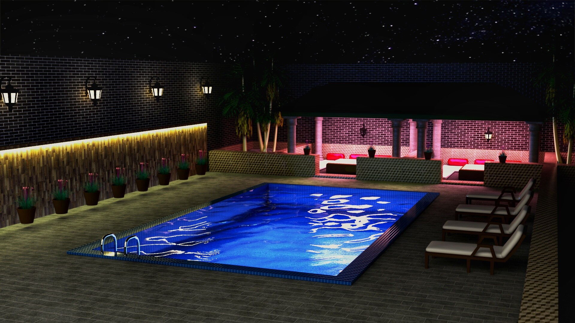 ArtStation - Swimming pool