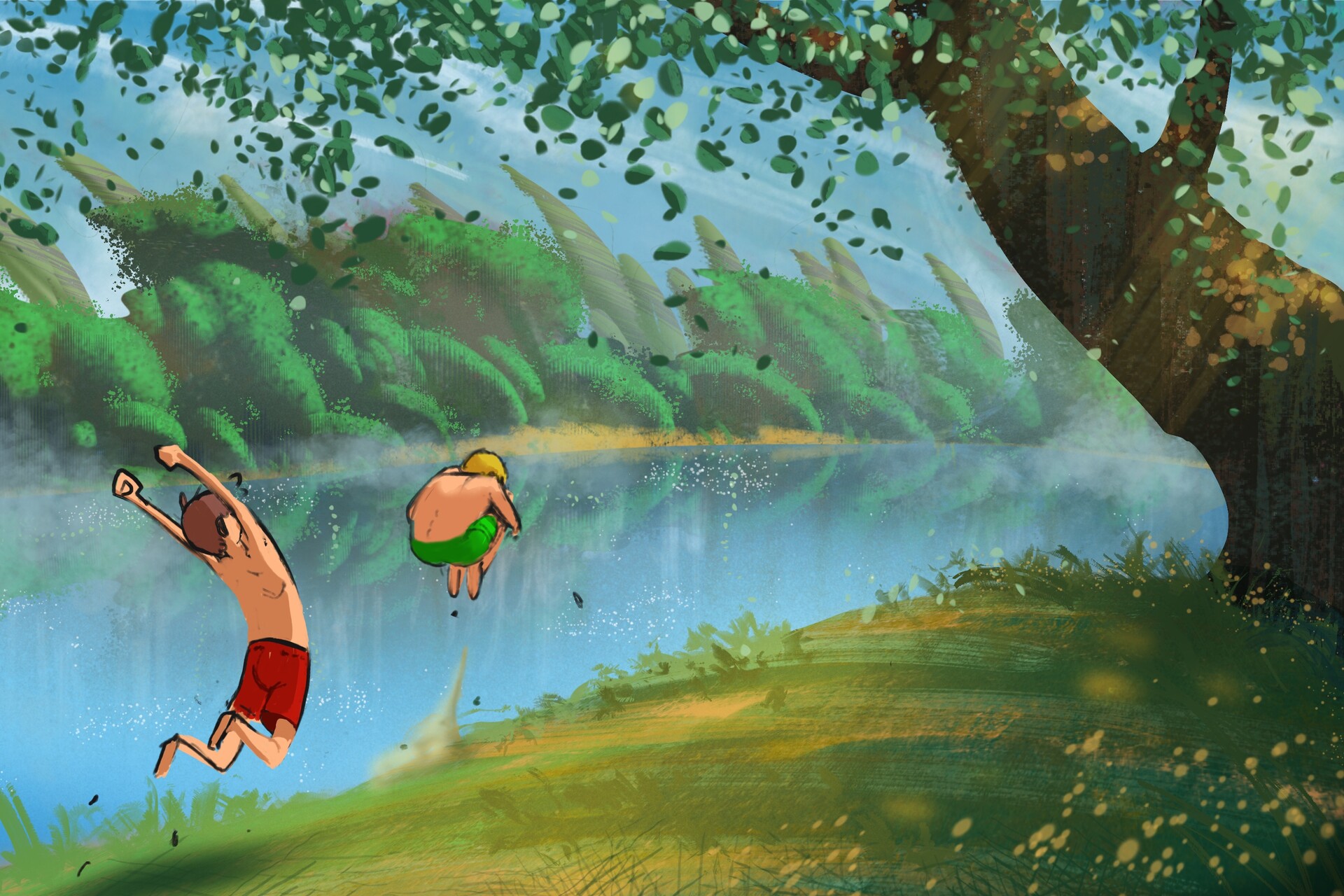 ArtStation - Summer times