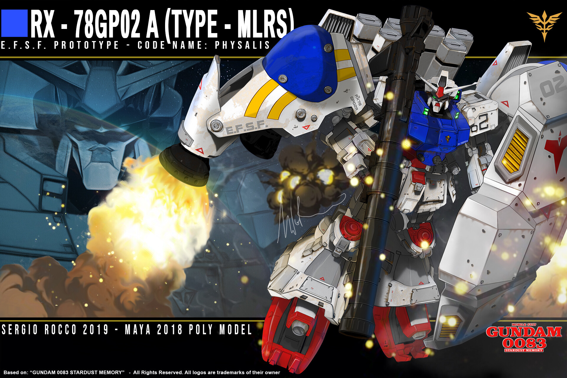 ArtStation - Gundam GP02A