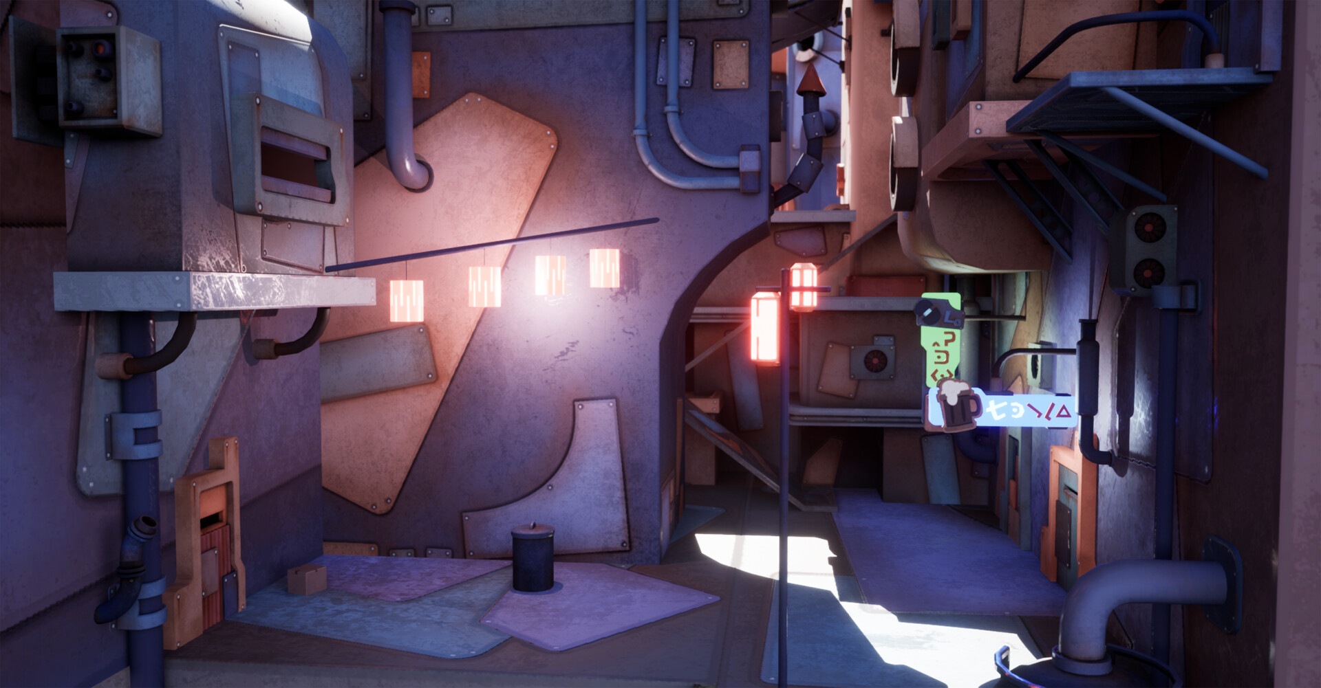 ArtStation - Scrap Scene