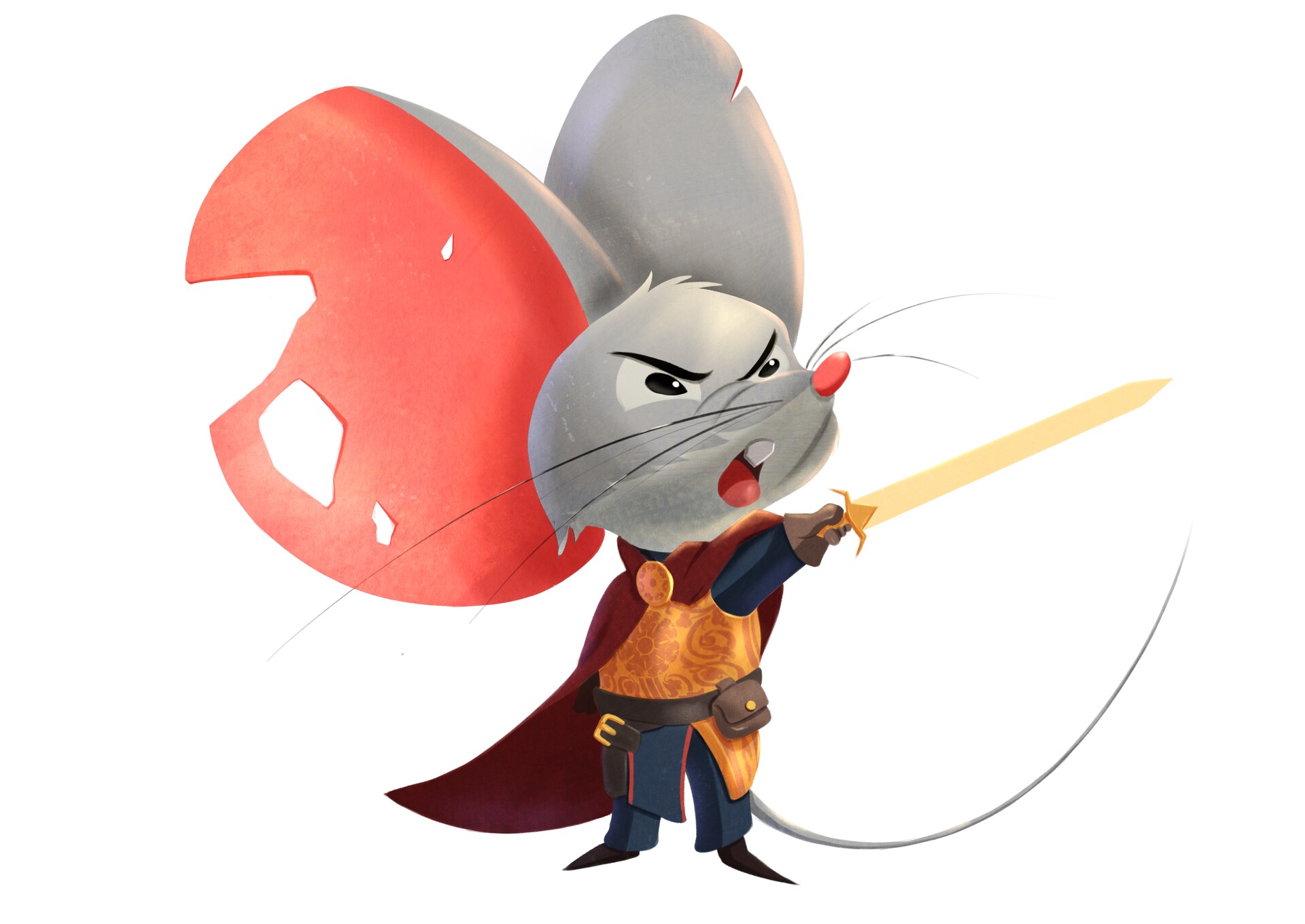 ArtStation - Warrior Mouse