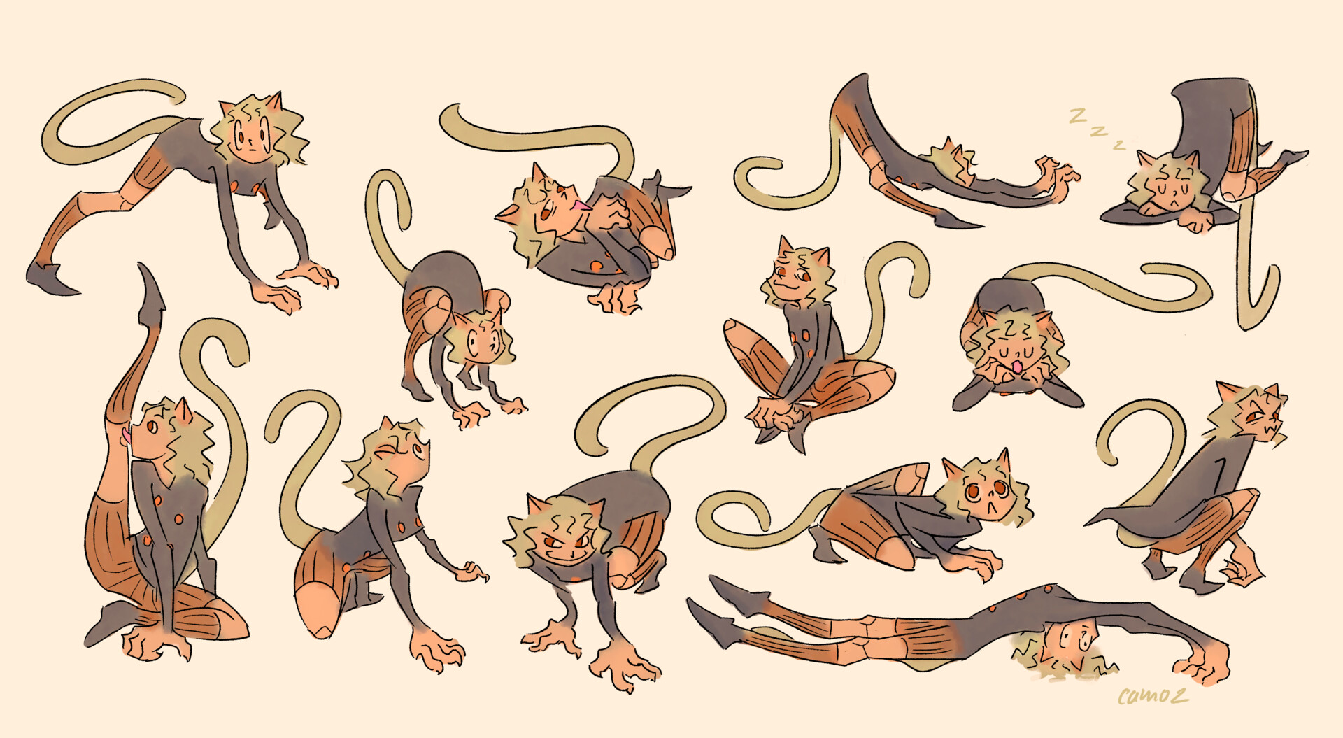 ArtStation - neferpitou poses