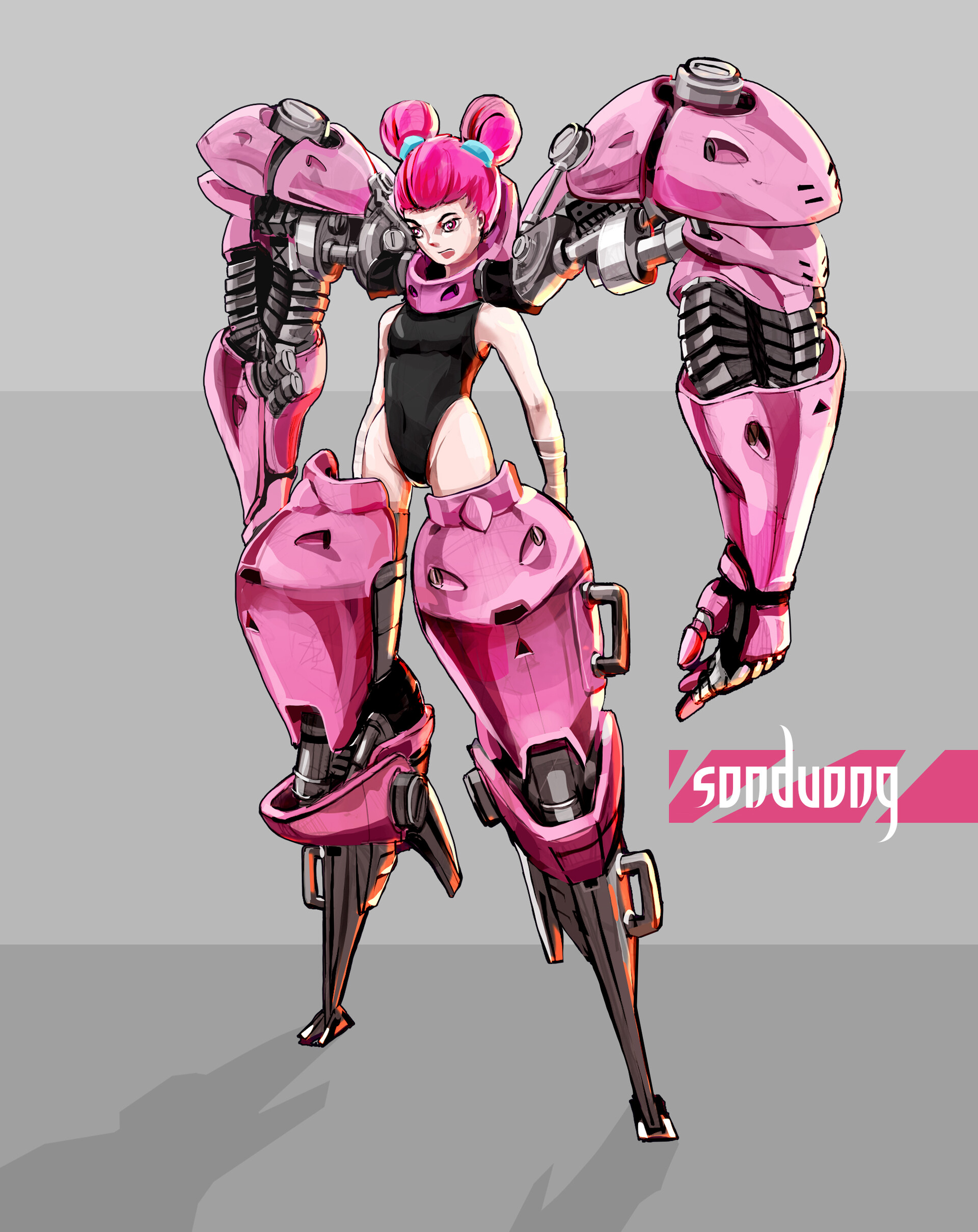ArtStation - Mecha Pink