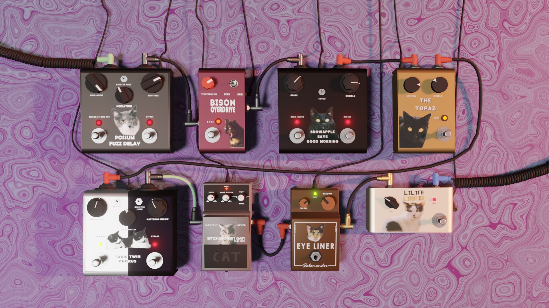 ArtStation - The Cat Pedals