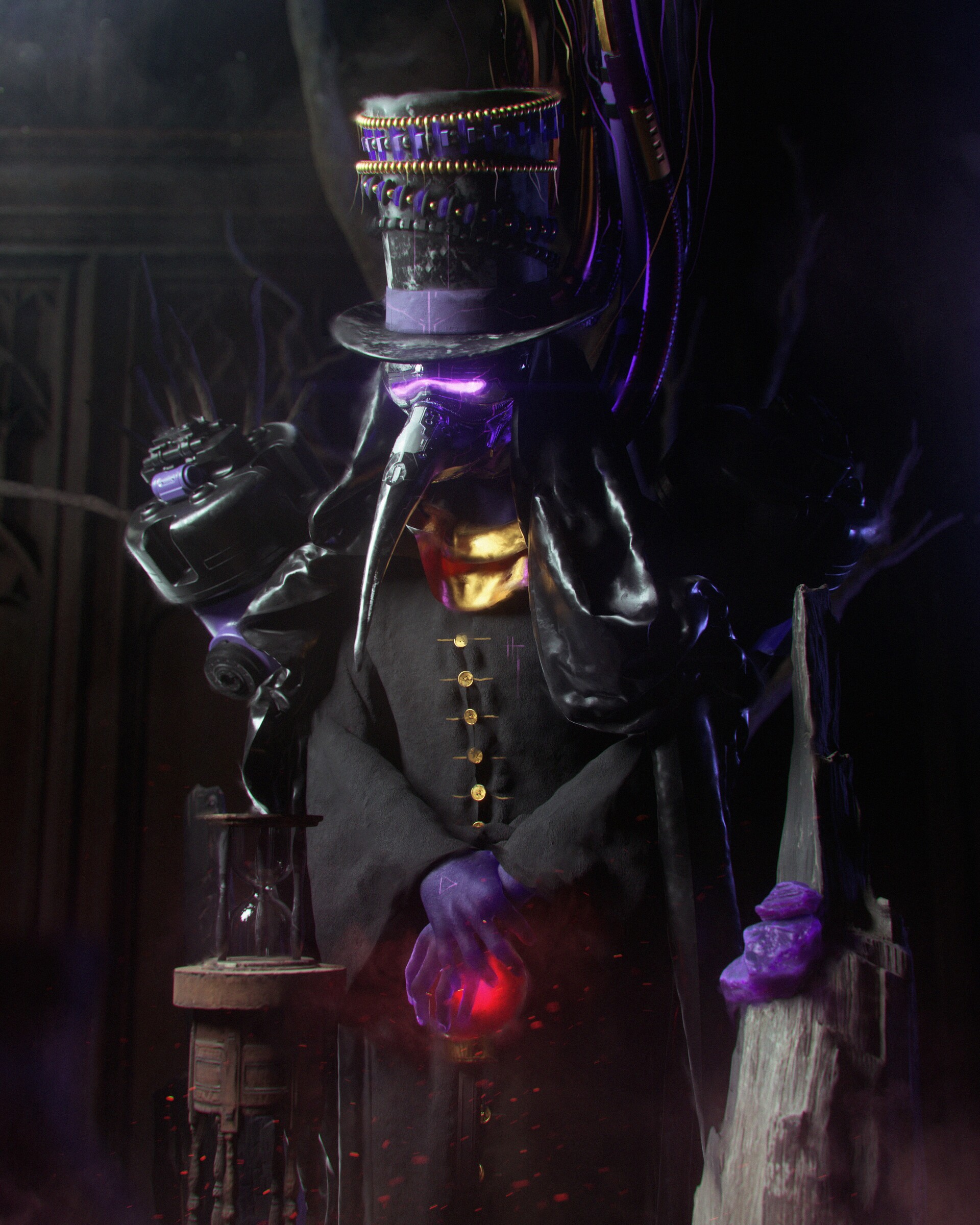 ArtStation - Explicit Manipulator - The Bishop _ Dust of Time / 3 of 6