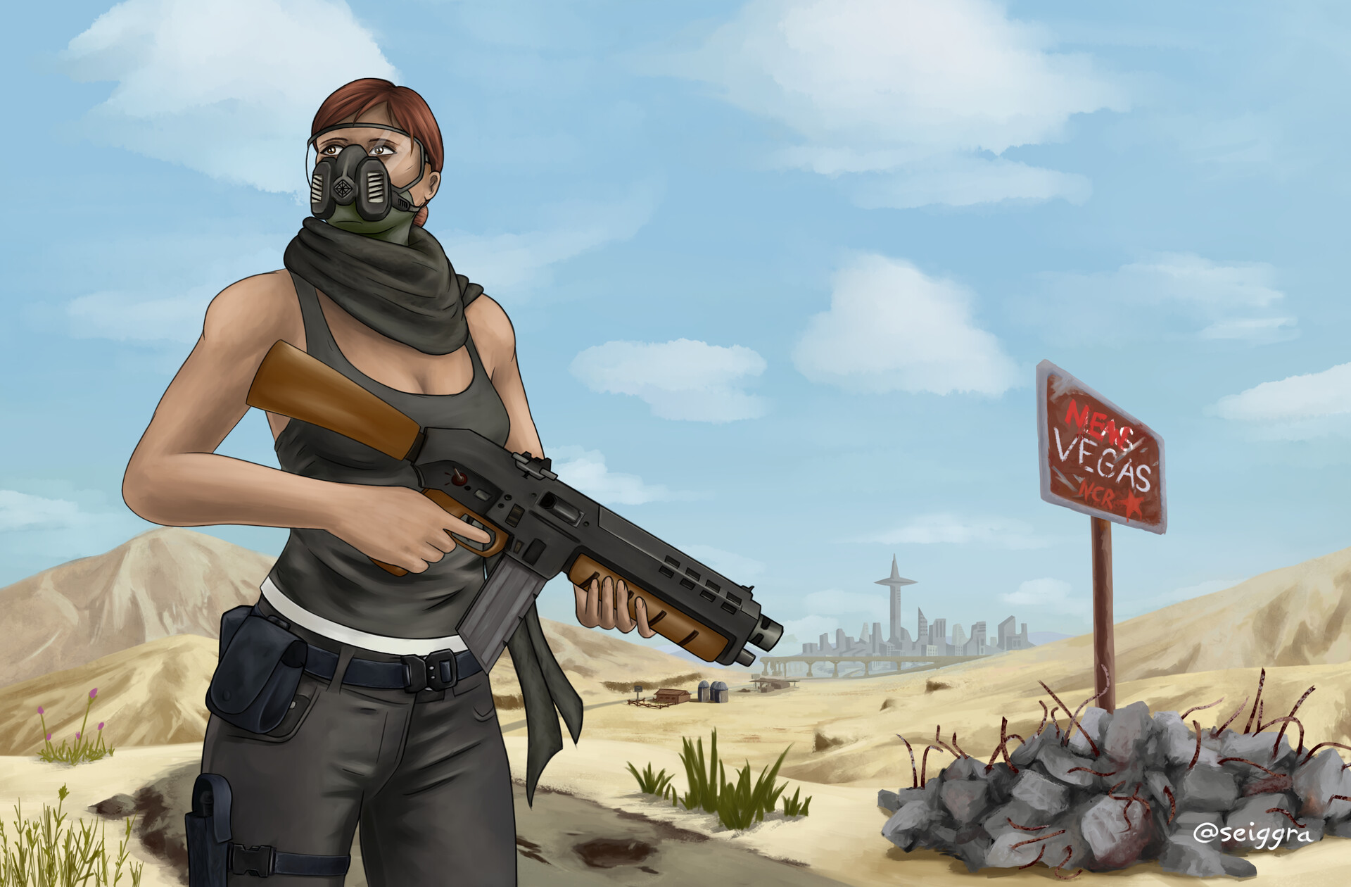 ArtStation - Patrolling the Mojave