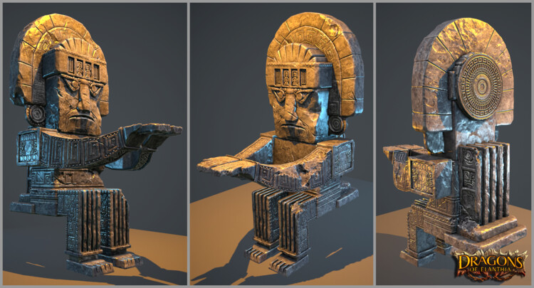 ArtStation - DRAGONS OF ELANTHIA: ENVIRONMENT MODELS