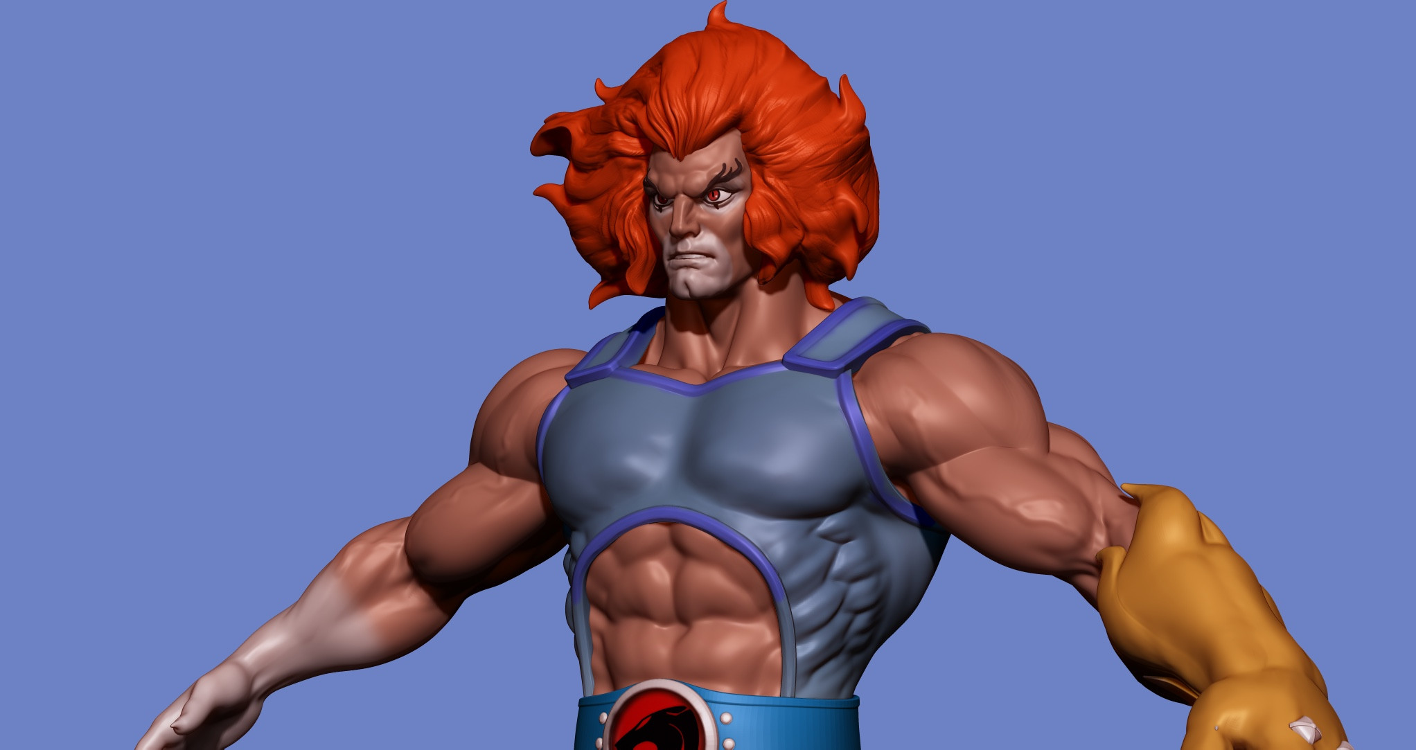 Erick Sosa - Lion-O work in progress ( since 2015) lol 😂