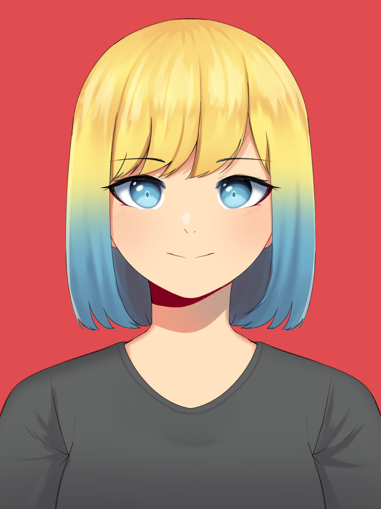 ArtStation - visual novel character 1