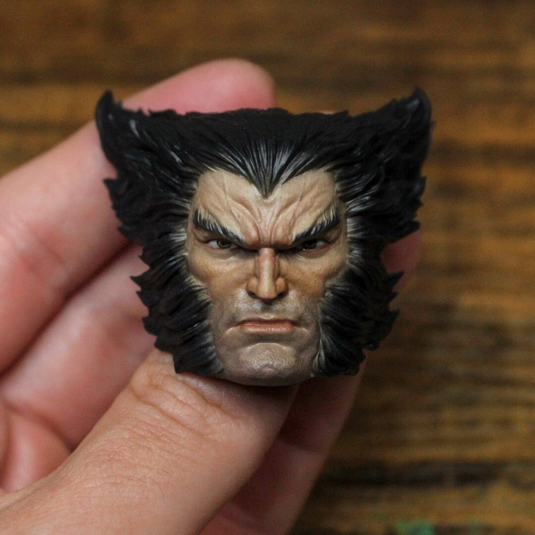 ArtStation - 1/6 Wolverine (Logan) Head Painting