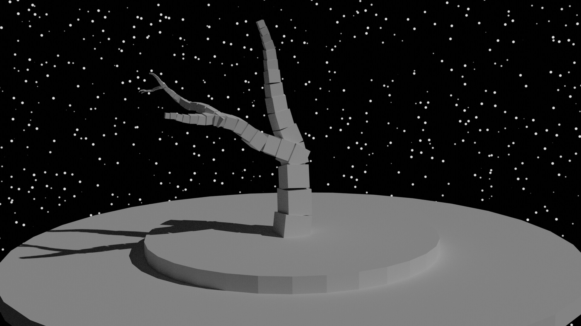 ArtStation - Scripted cube trees