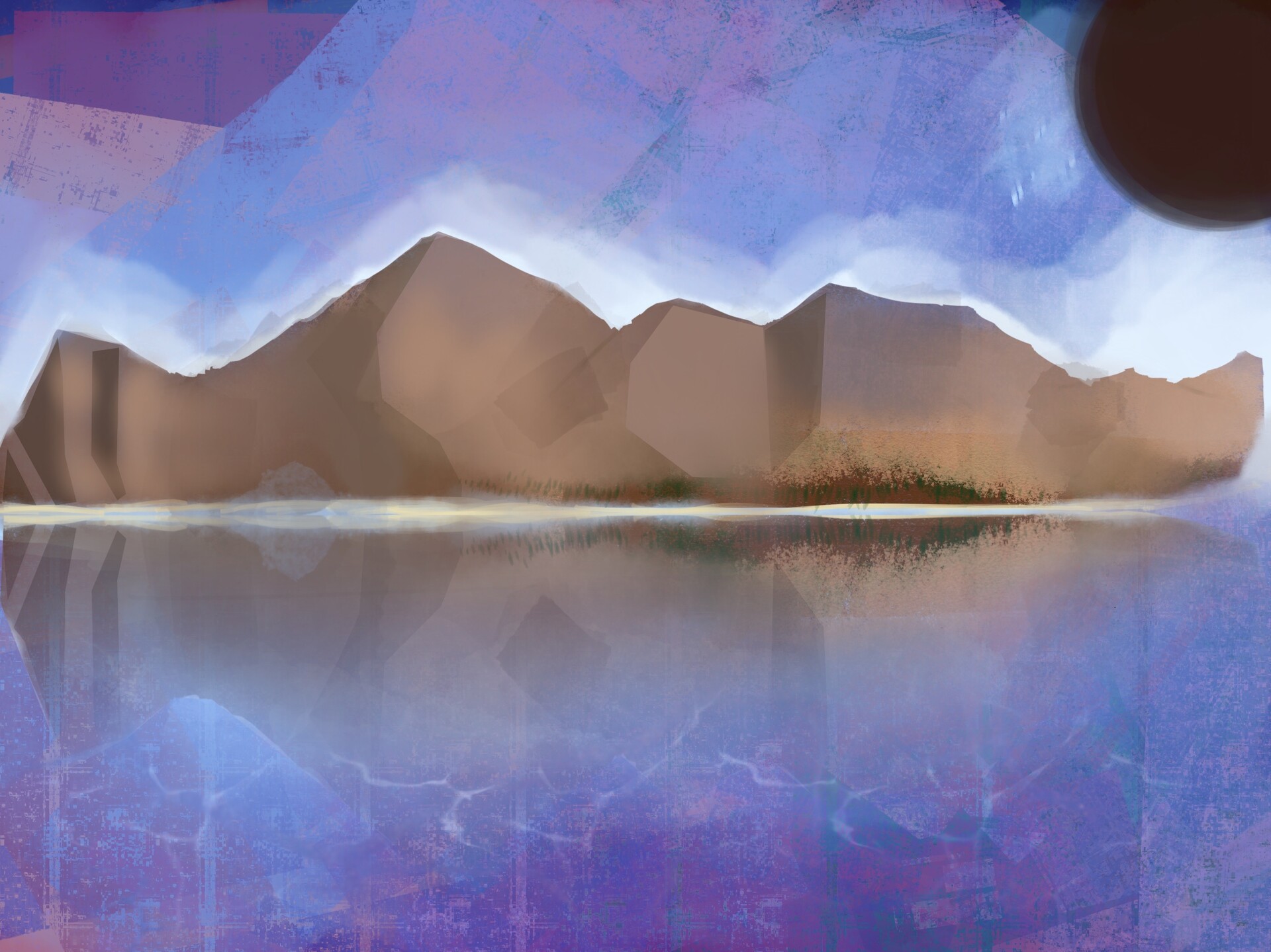 ArtStation - Peace mountain