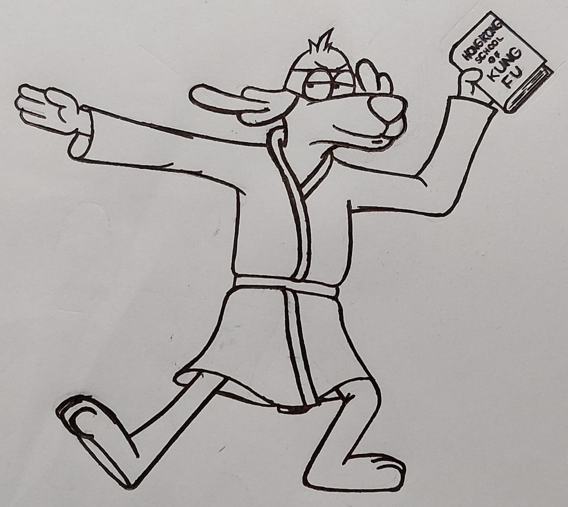 hong kong phooey coloring book