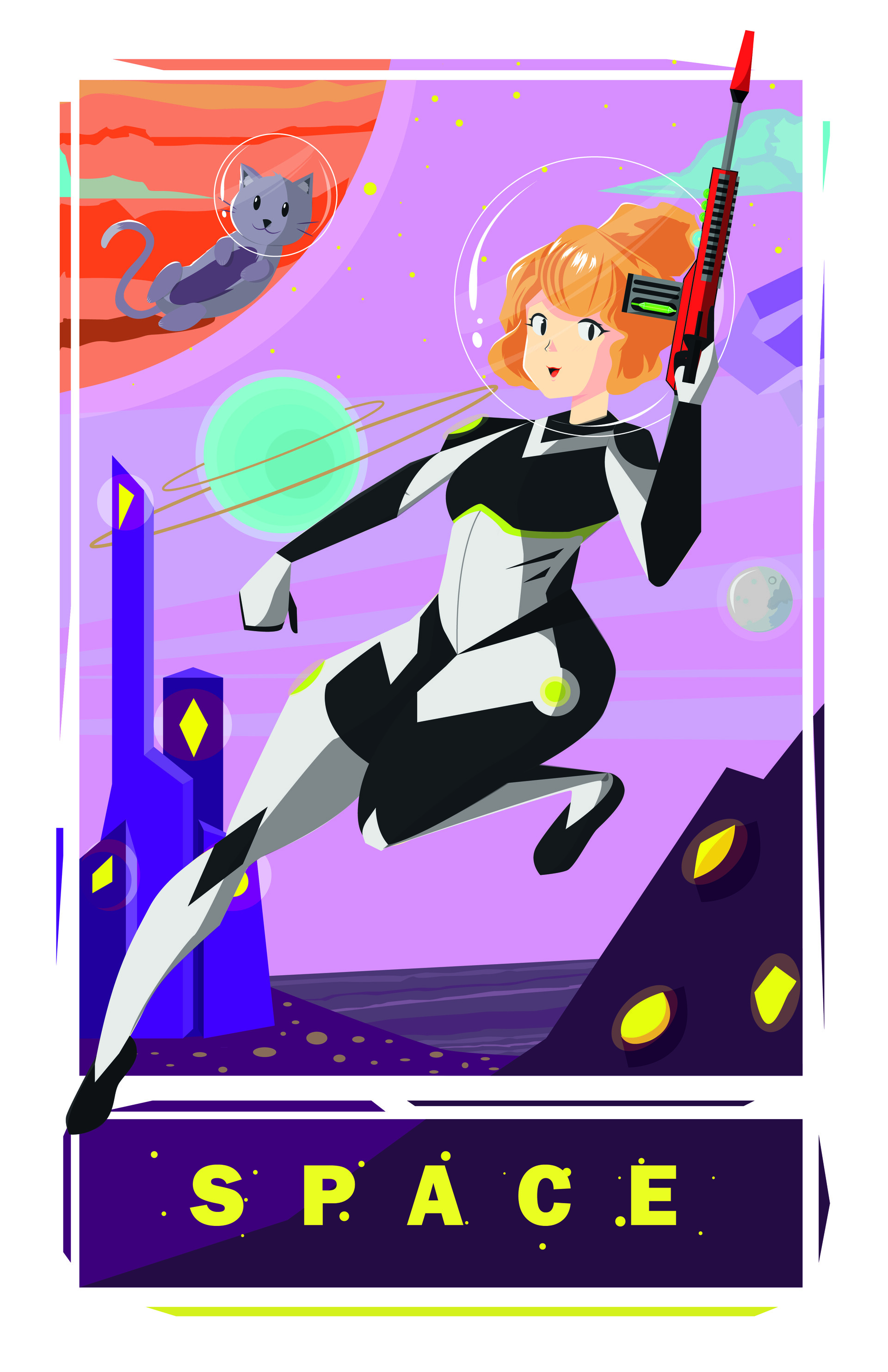 ArtStation - Space-girl