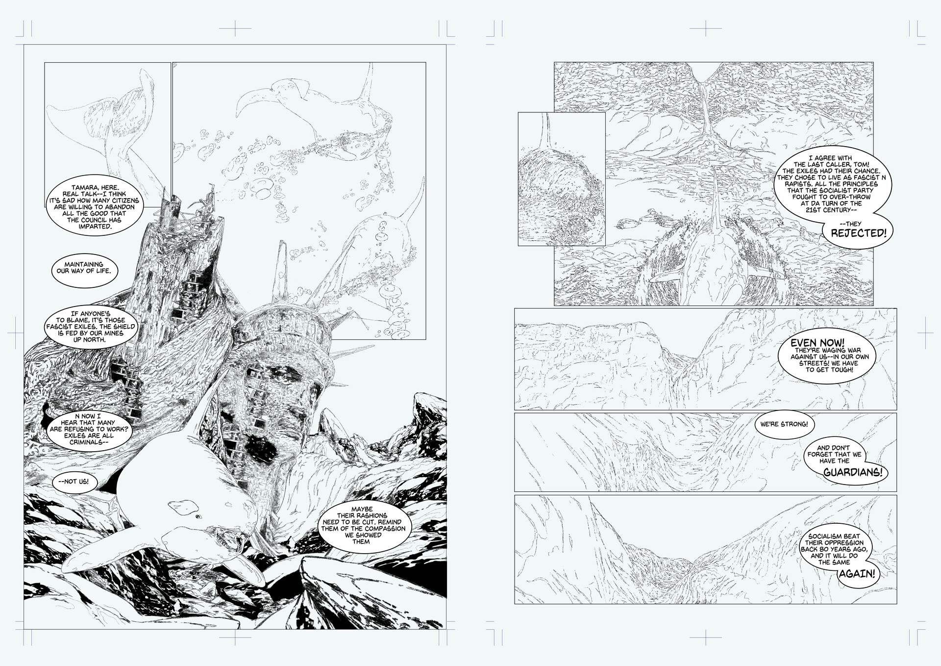 ArtStation - We Were Human - #1 - pg.4/5