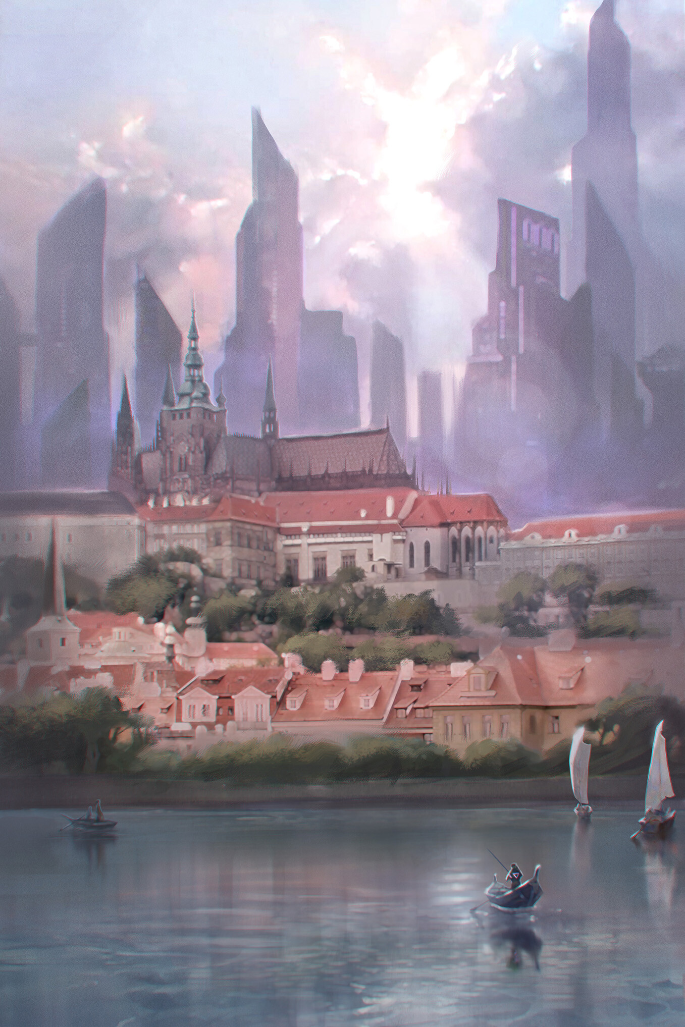 ArtStation - Prague Scenes - Prometheus