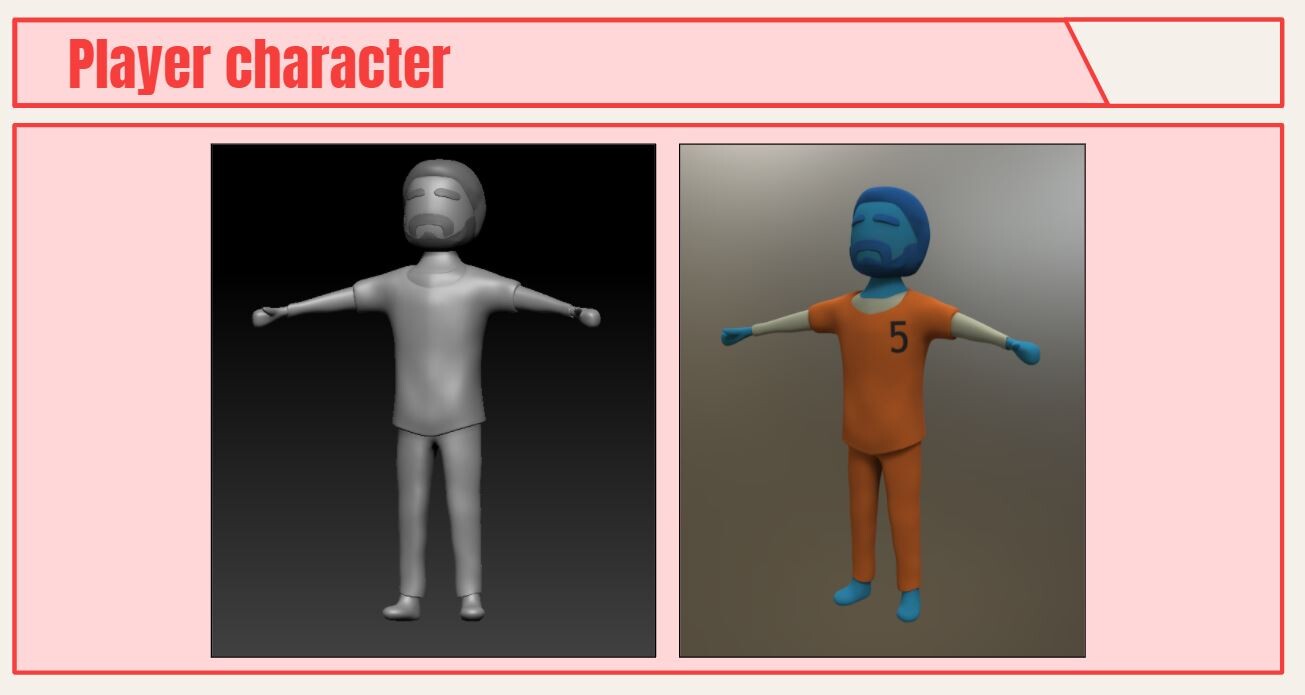 ArtStation - Player Character Model