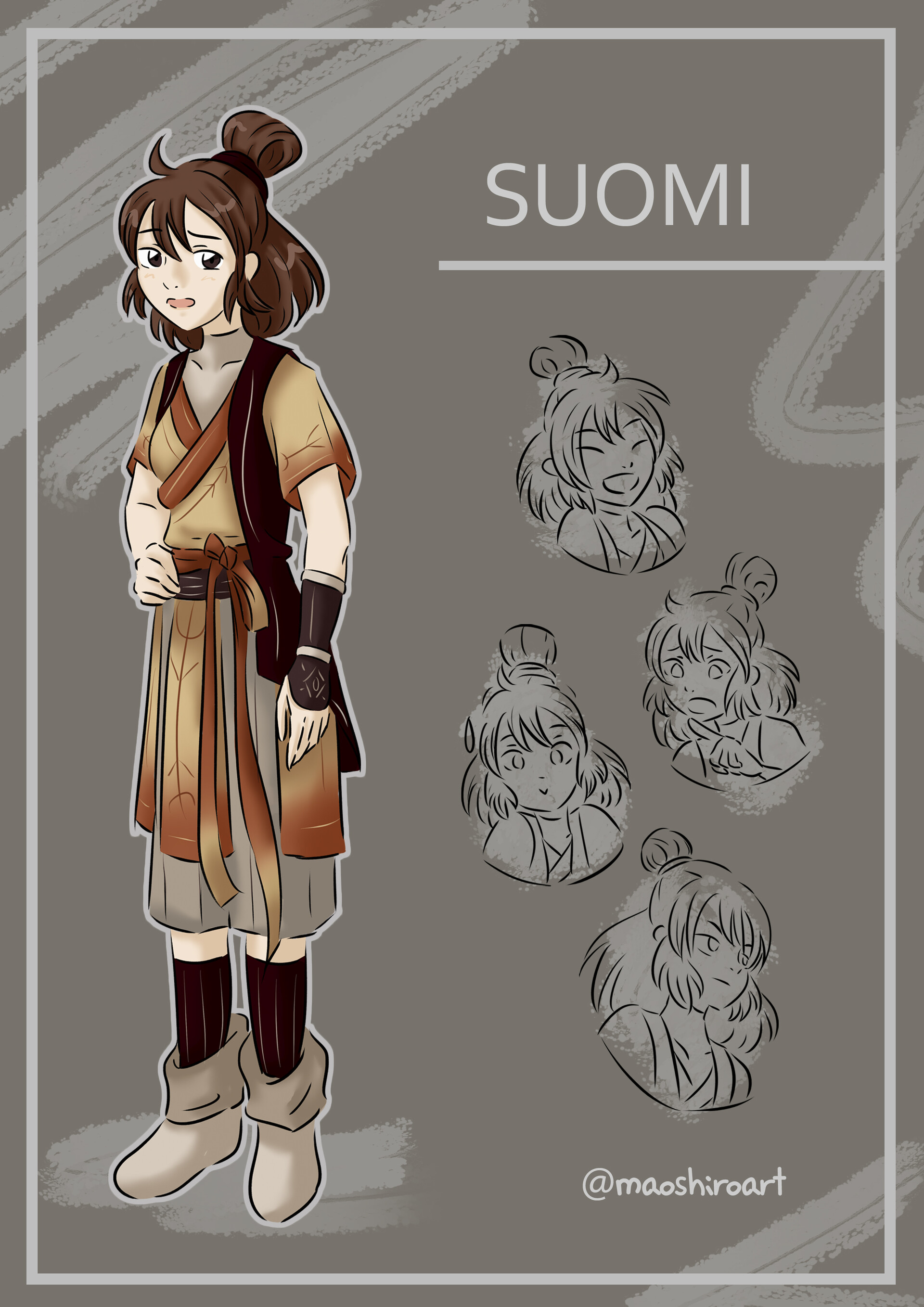 ArtStation - RolePlay OC: Suomi