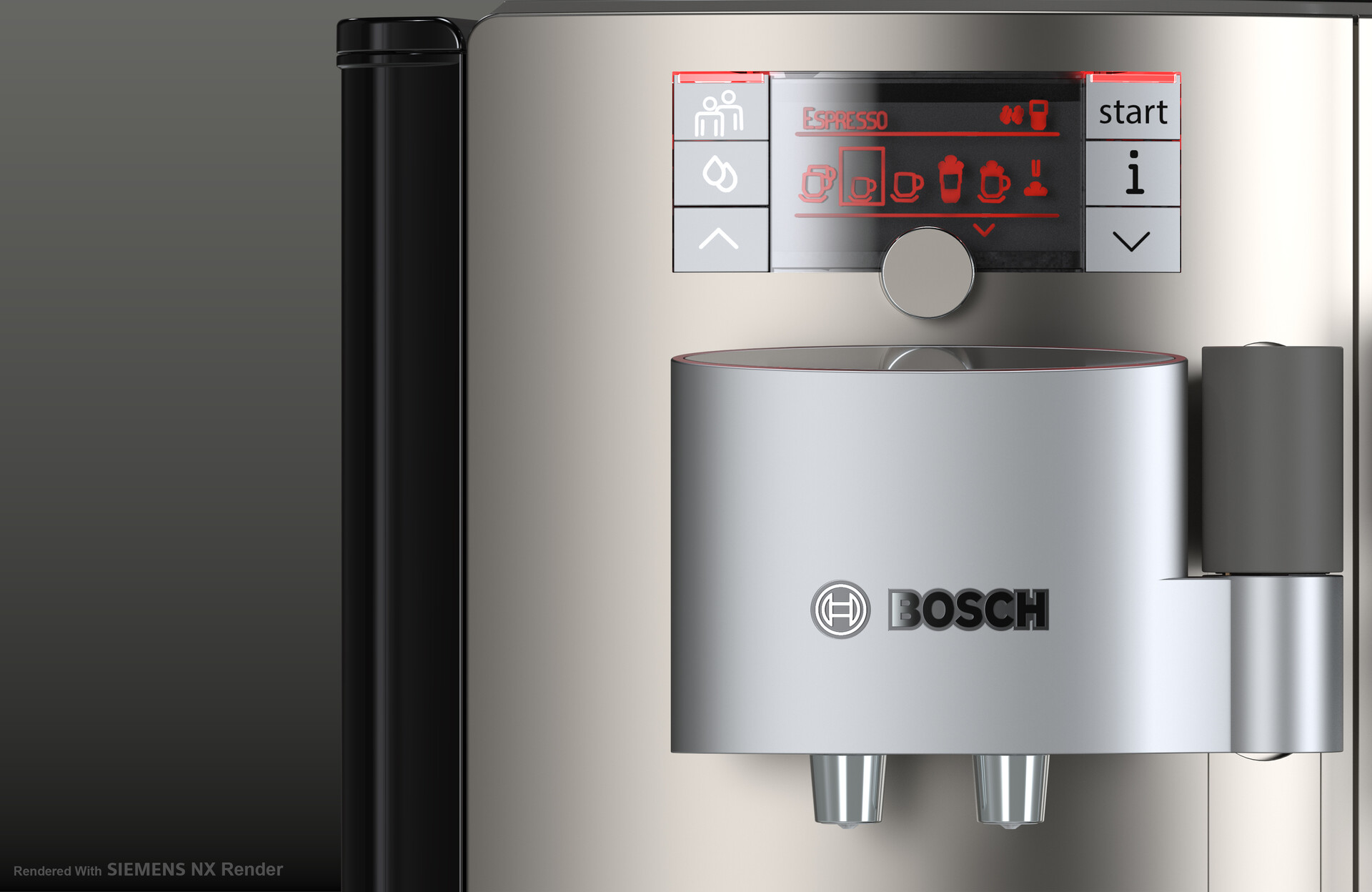 Emily Partington - BOSCH Coffee Machine with Created using Siemens NX