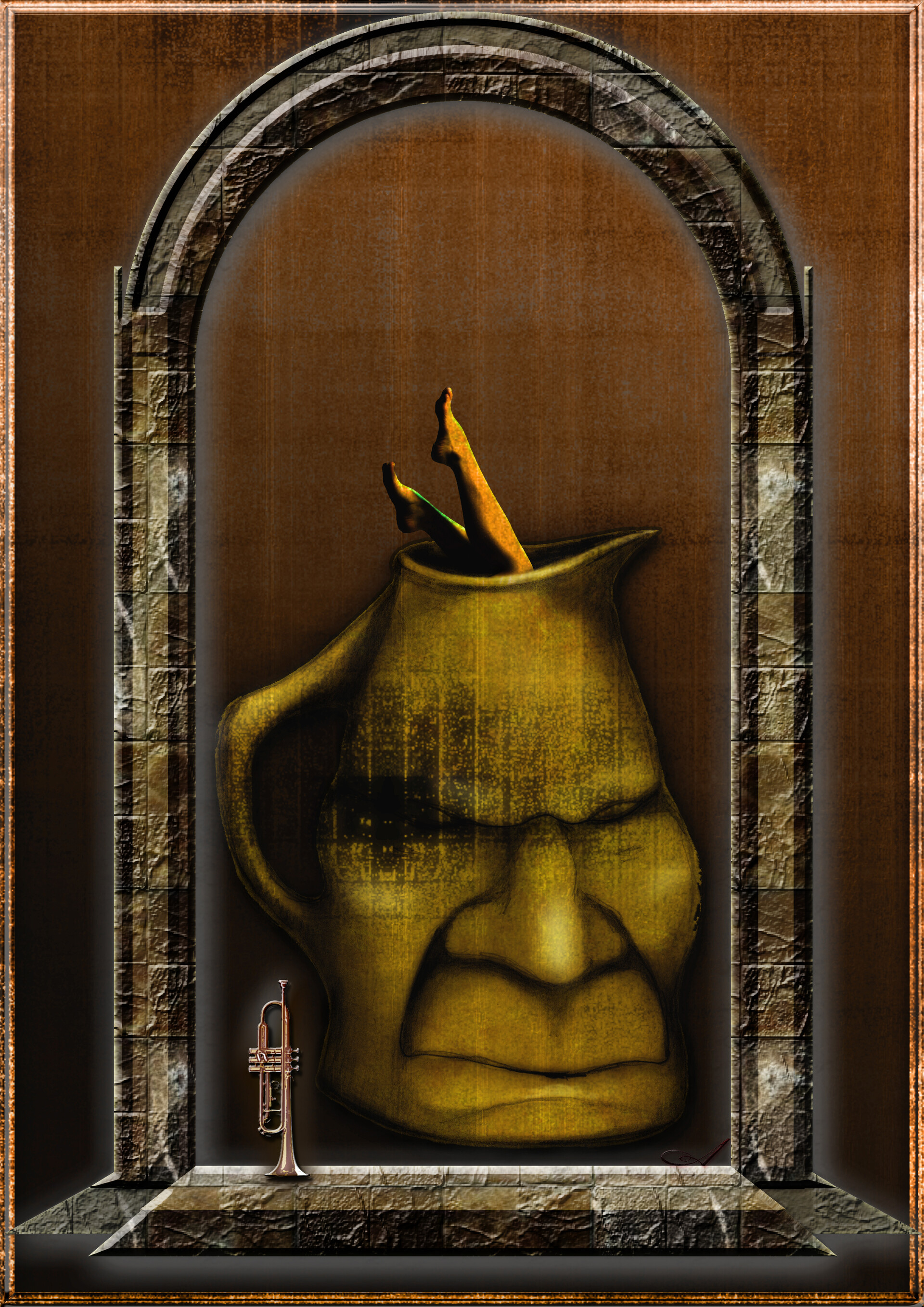 ArtStation - Jug face