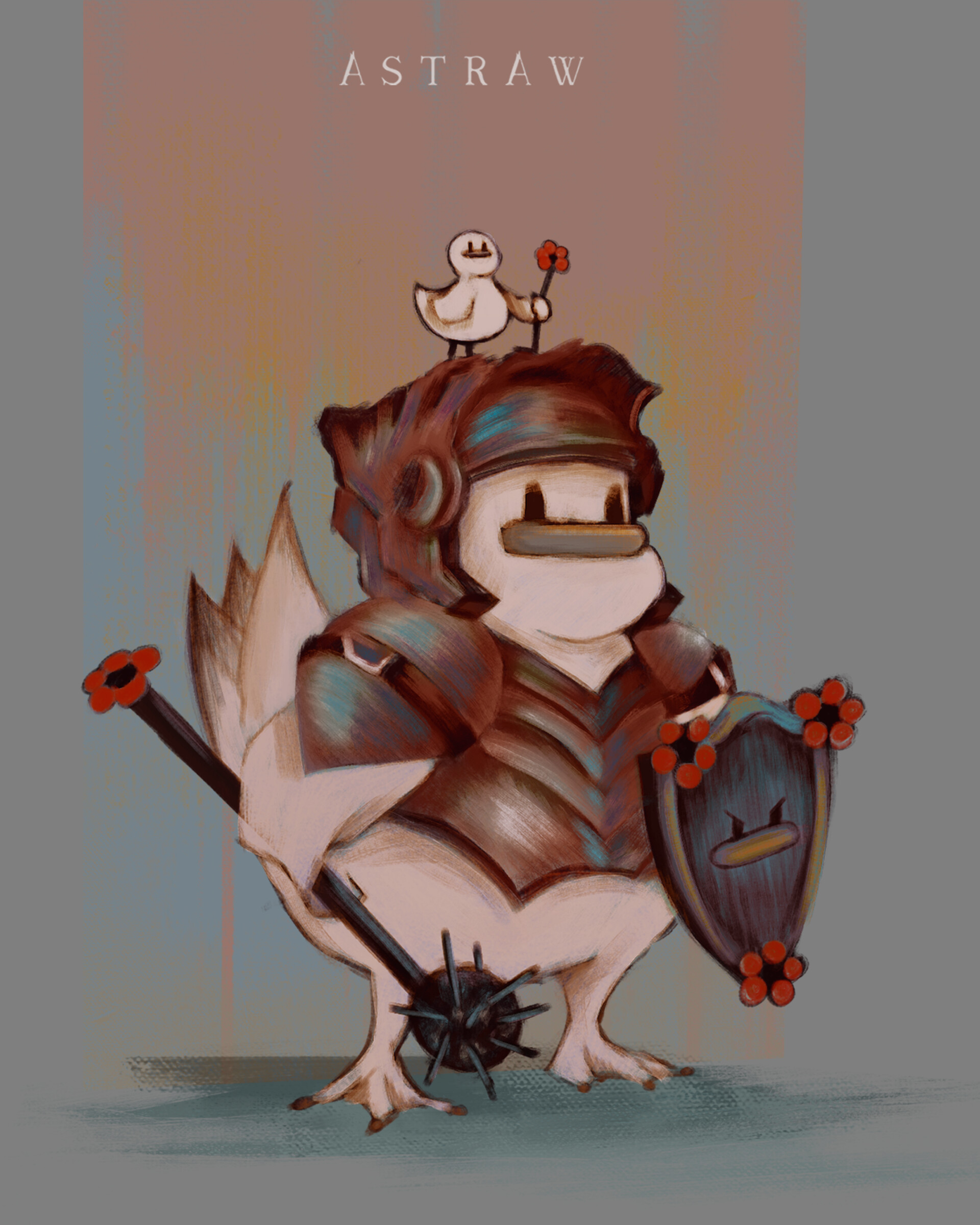 ArtStation - Knight Duck Blume