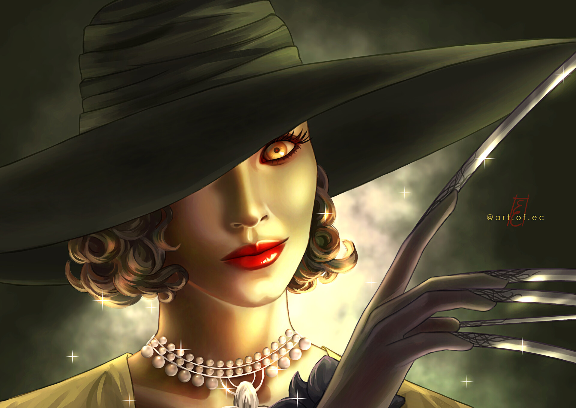 ArtStation - Lady Dimitrescu