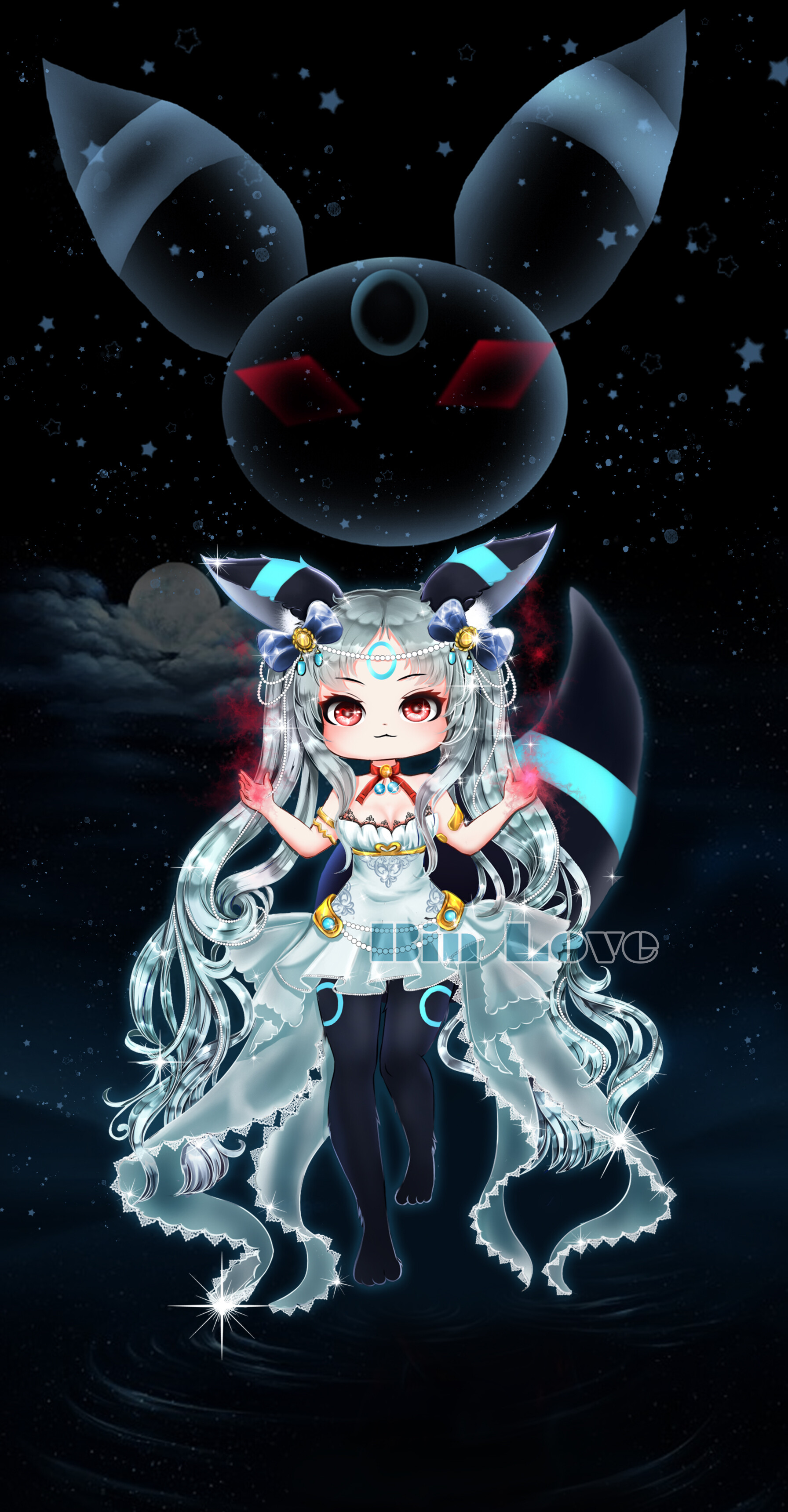 Chibi Shiny Umbreon Wallpapers