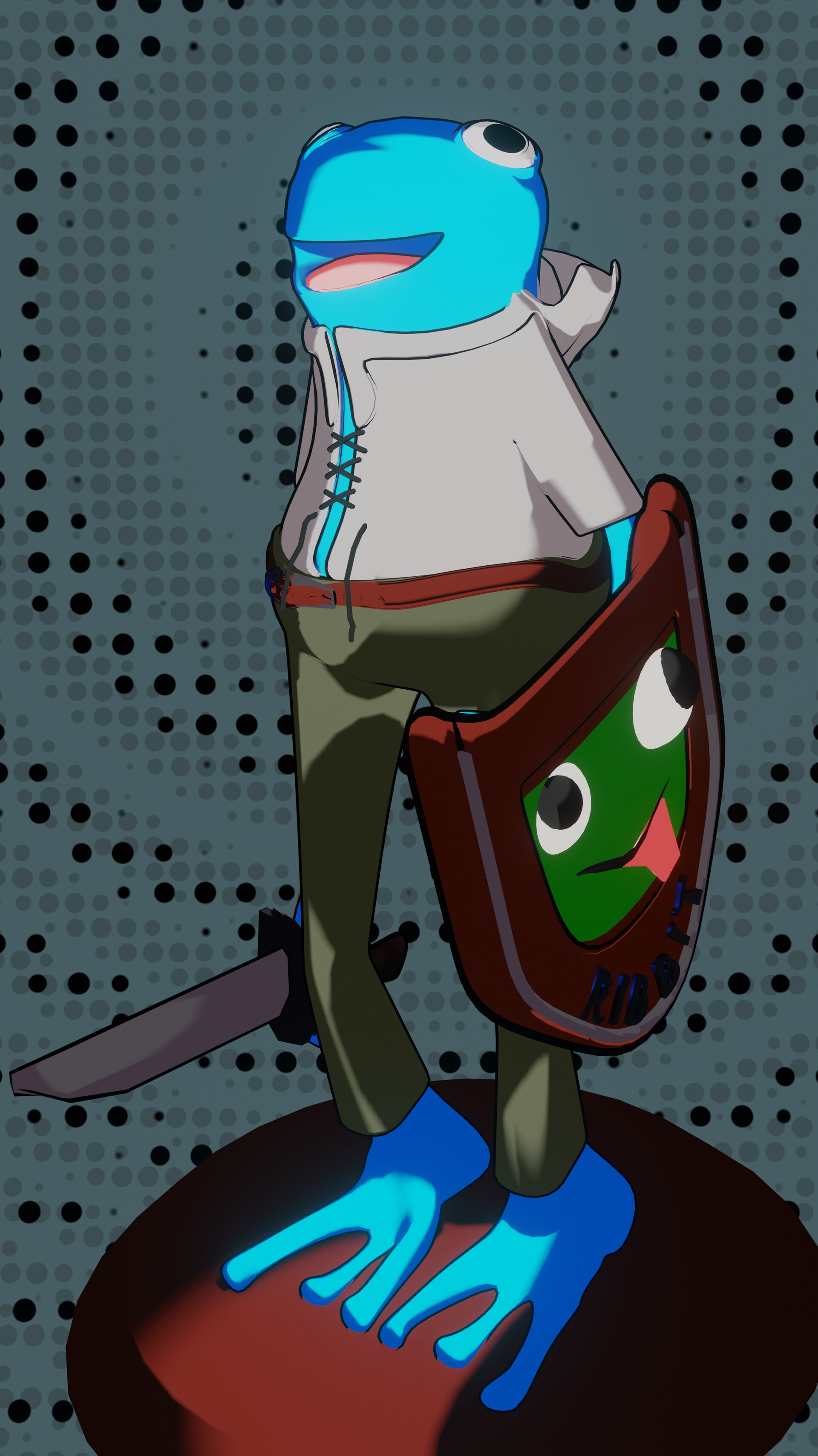 Alper Adem Kotan - "Mimic"ing Maya's toon shader for Blender (Froggie ...