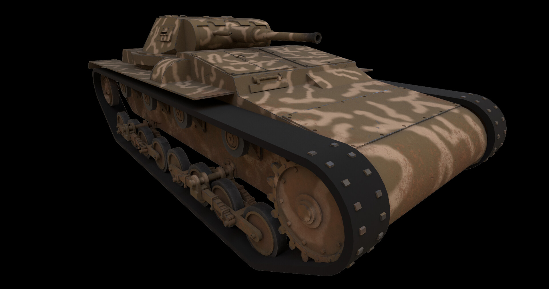 Sander Ørnvall - Carro de Combate Ligero Verdeja n°1