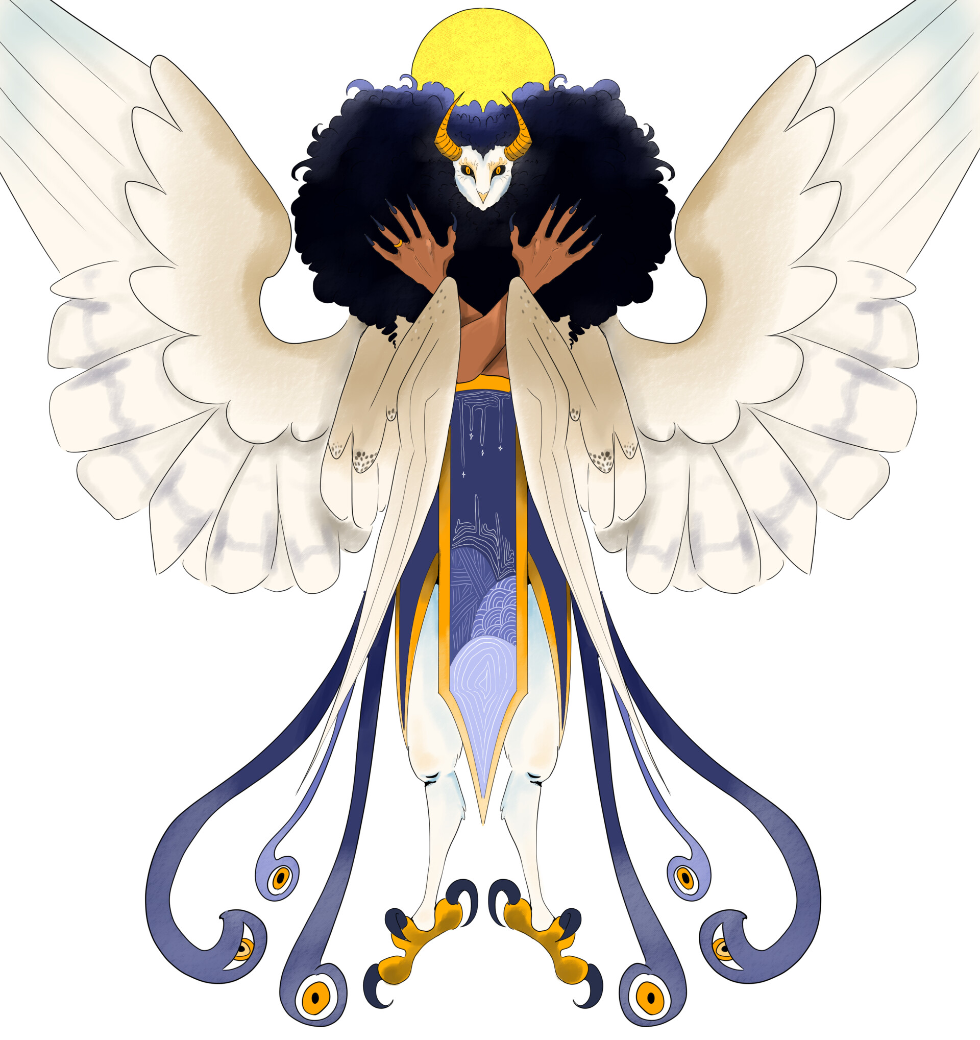 ArtStation - Helem the Angel of Dreams