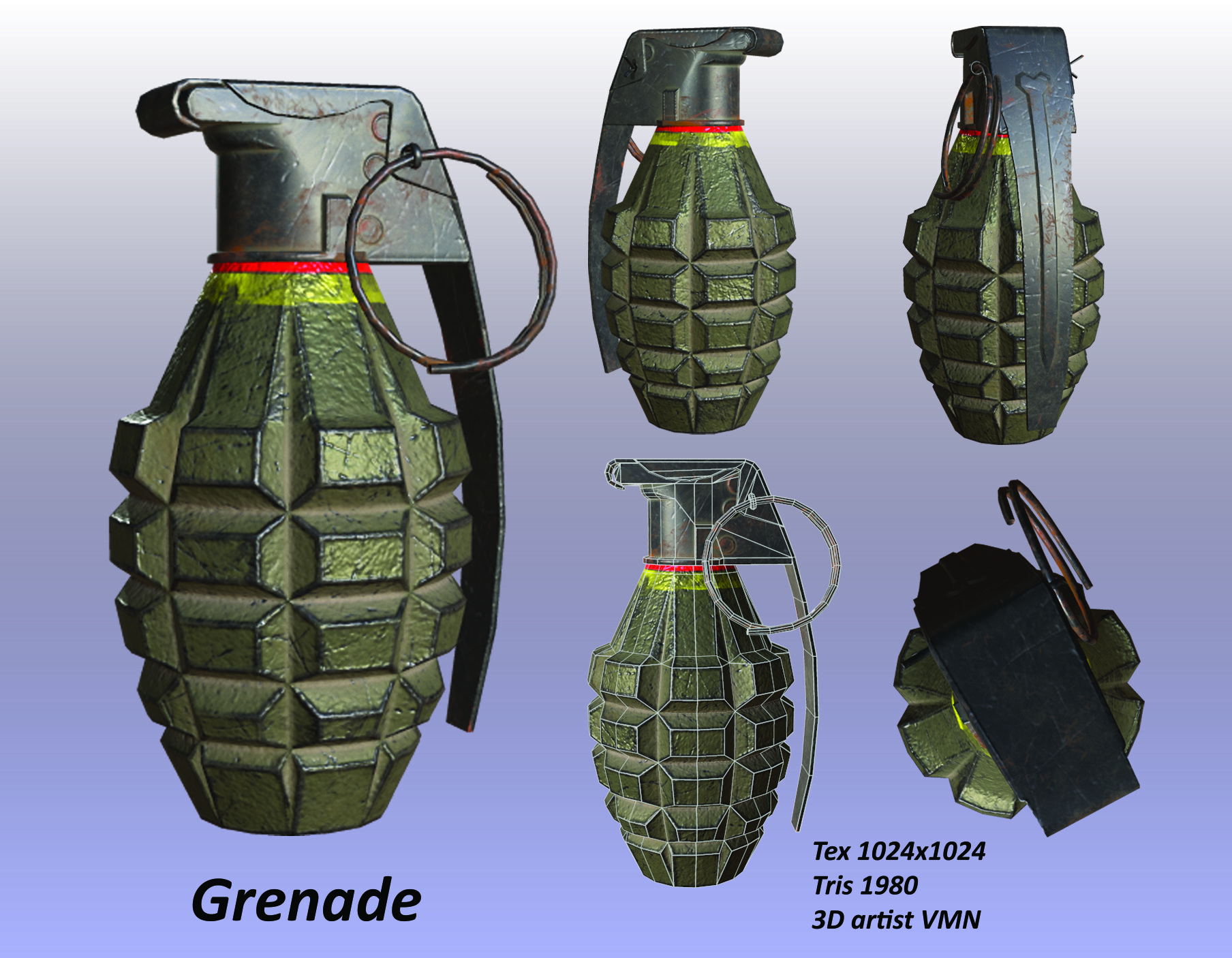 ArtStation - Grenade