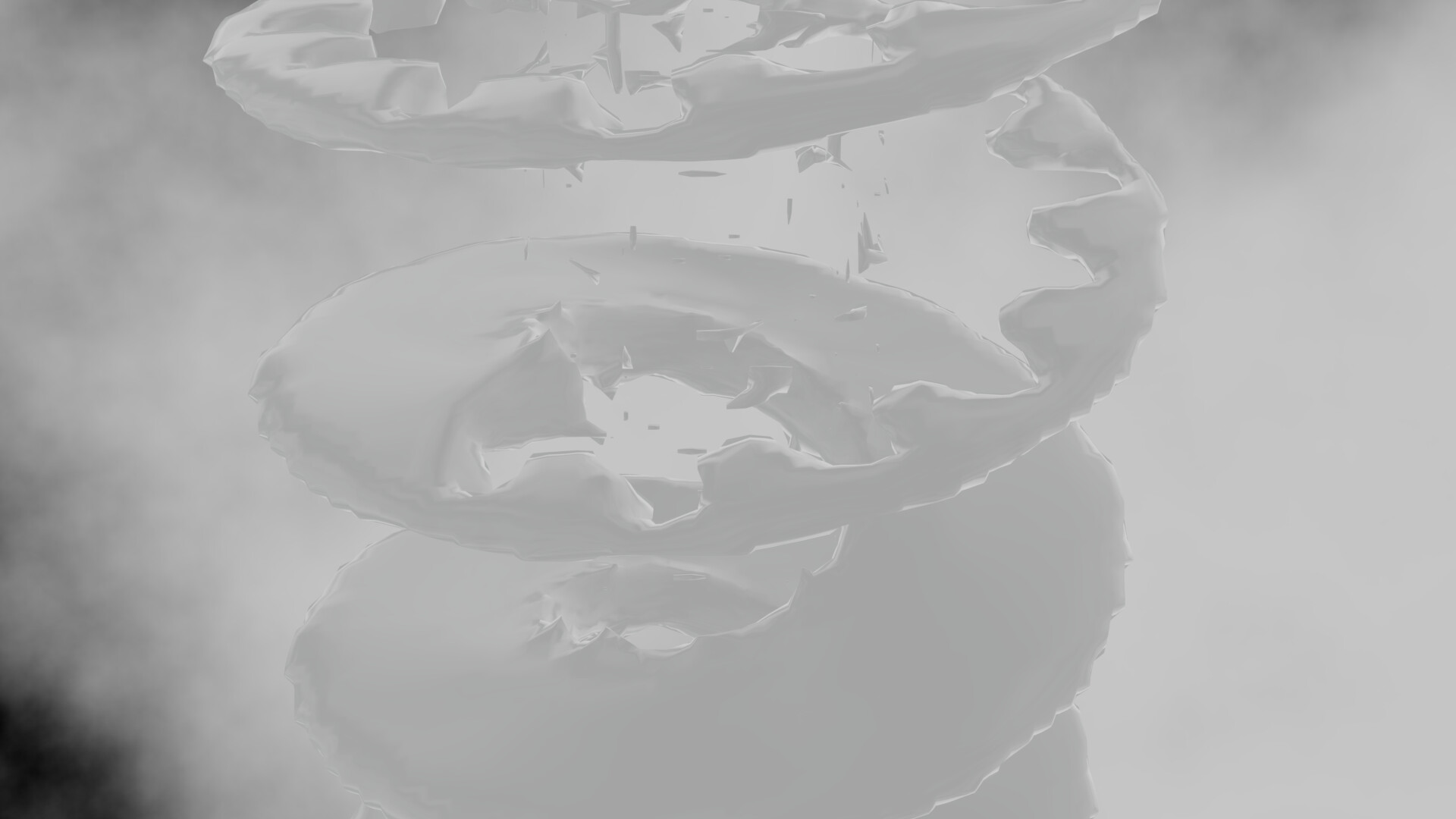 ArtStation - Bizarre ice spiral concept