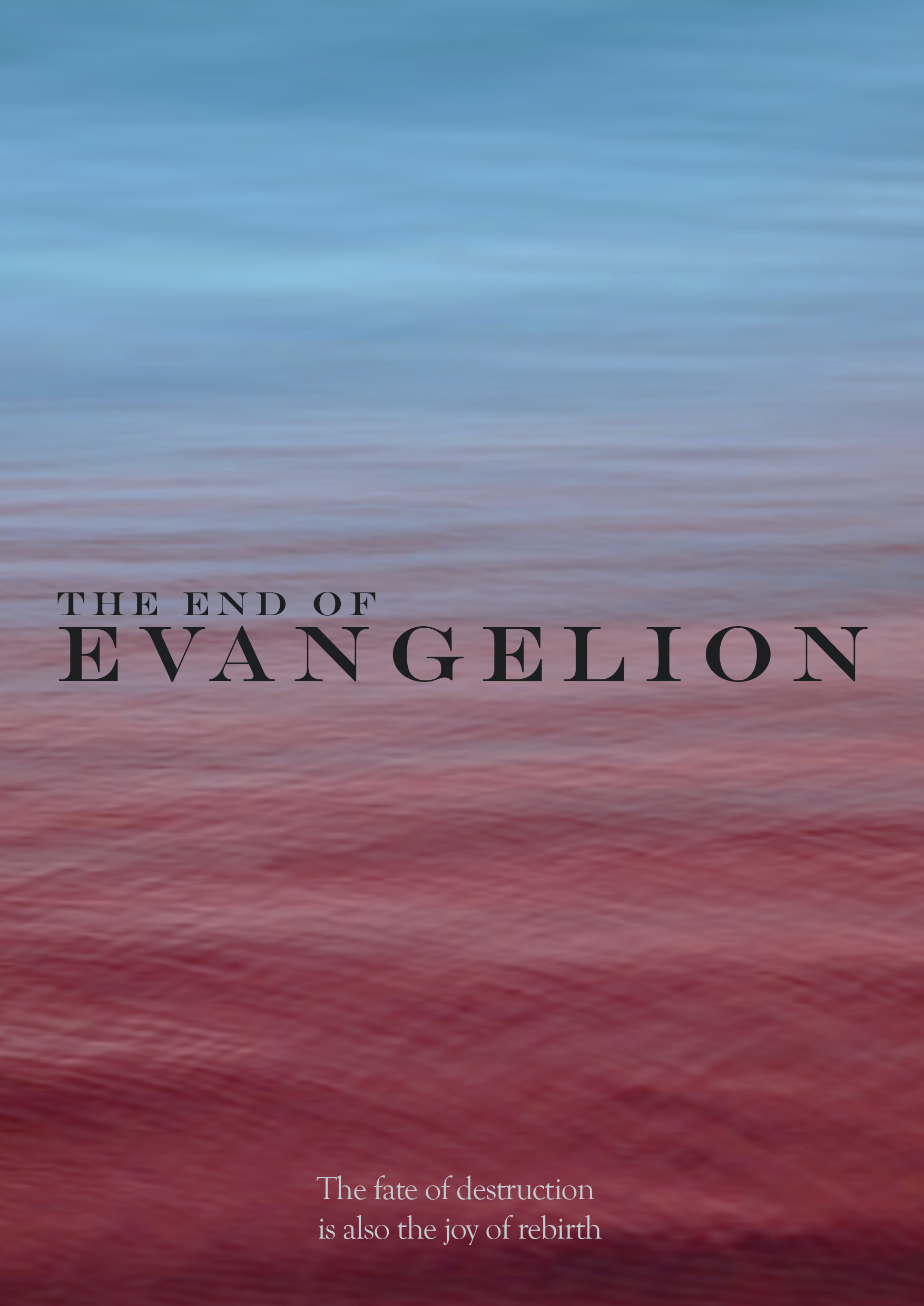 ArtStation - "The End of Evangelion" Conceptual Poster