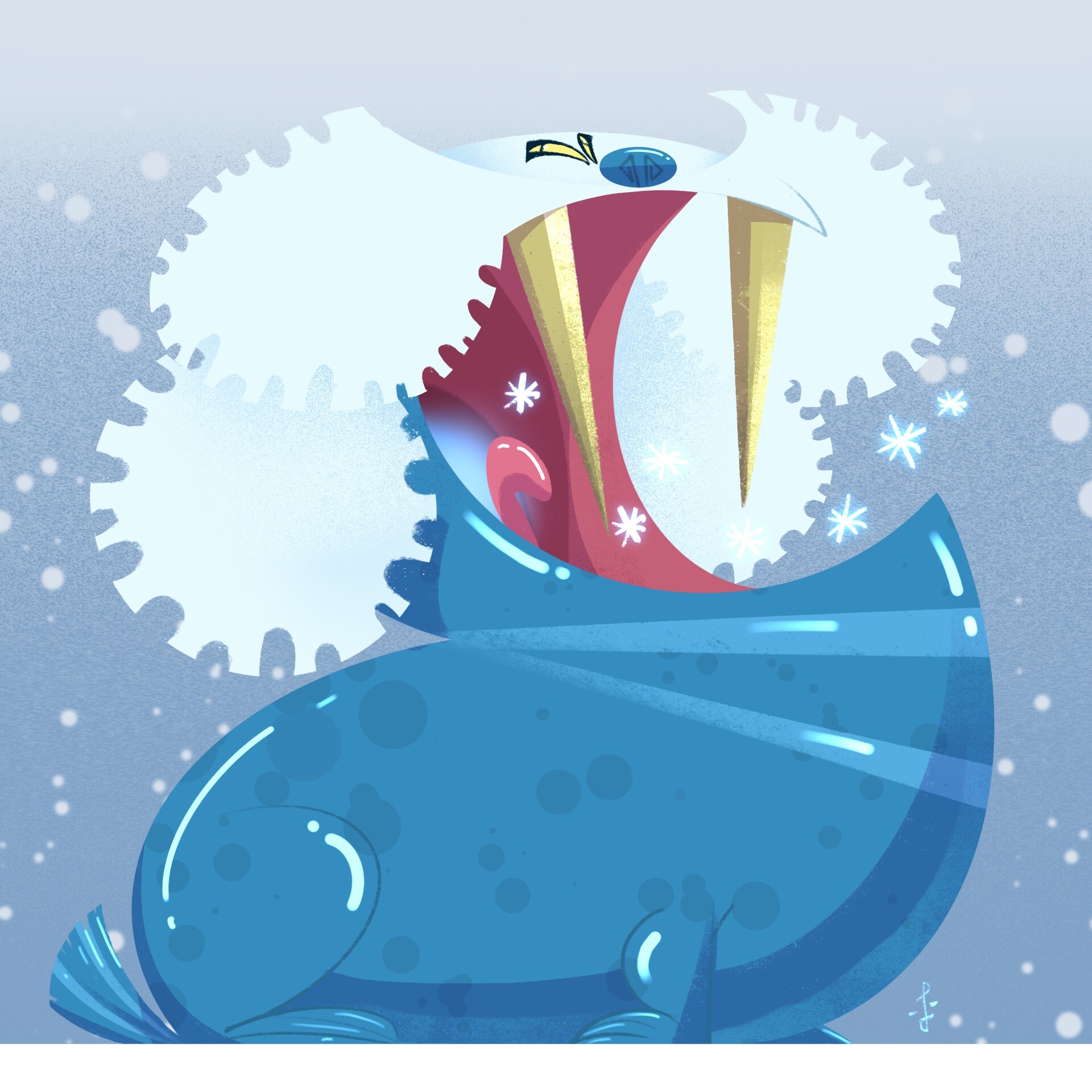 ArtStation - Pokémon - Walrein