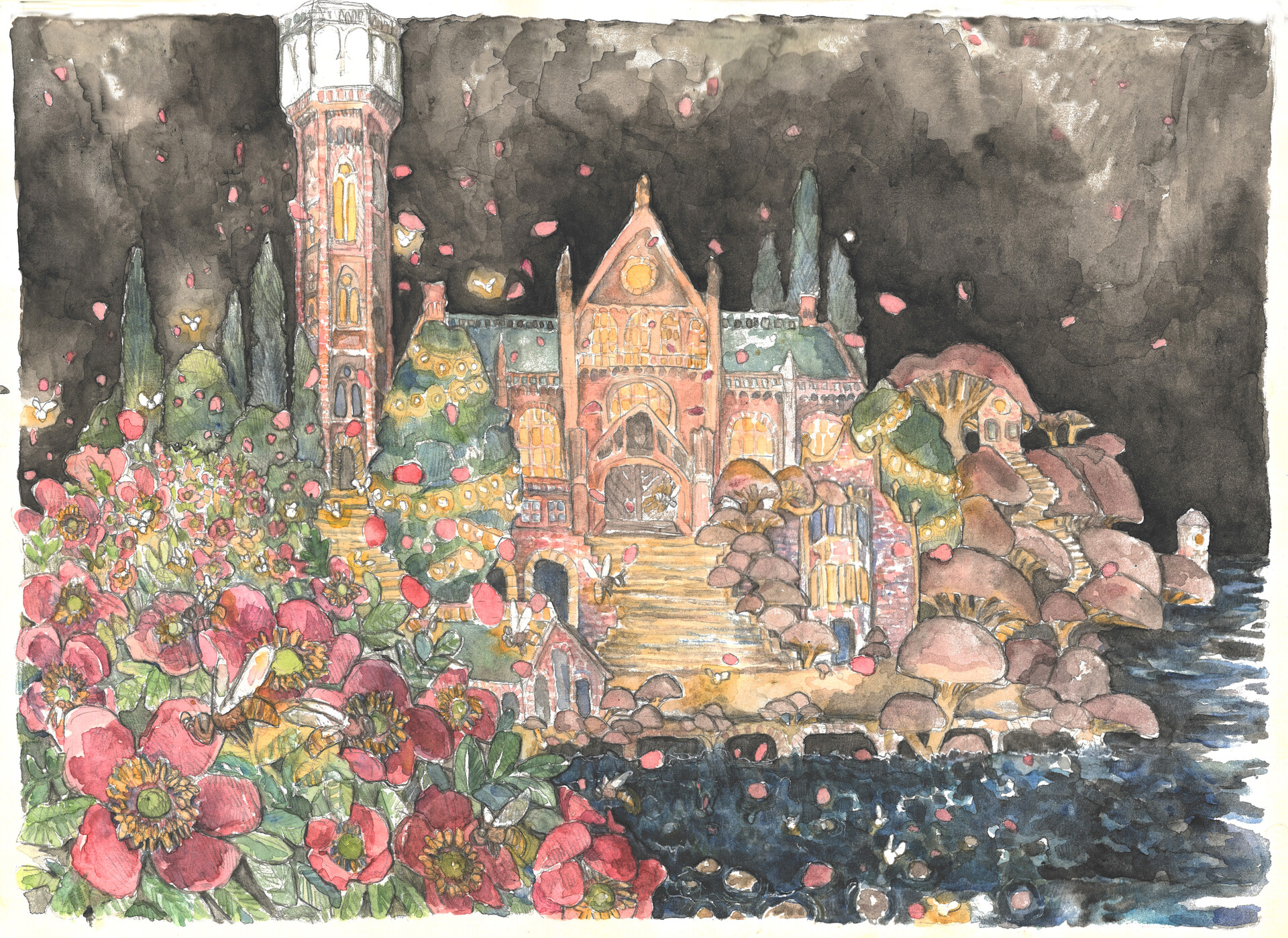 ArtStation - Rose Island