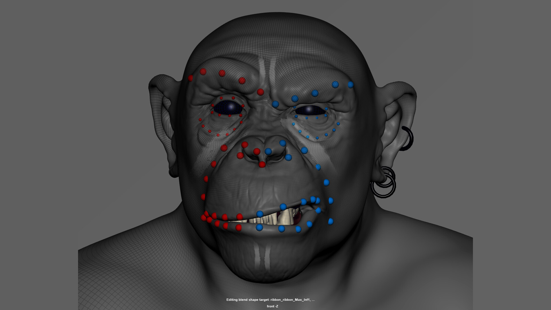 ArtStation - Ziva Dynamics Chimp Project