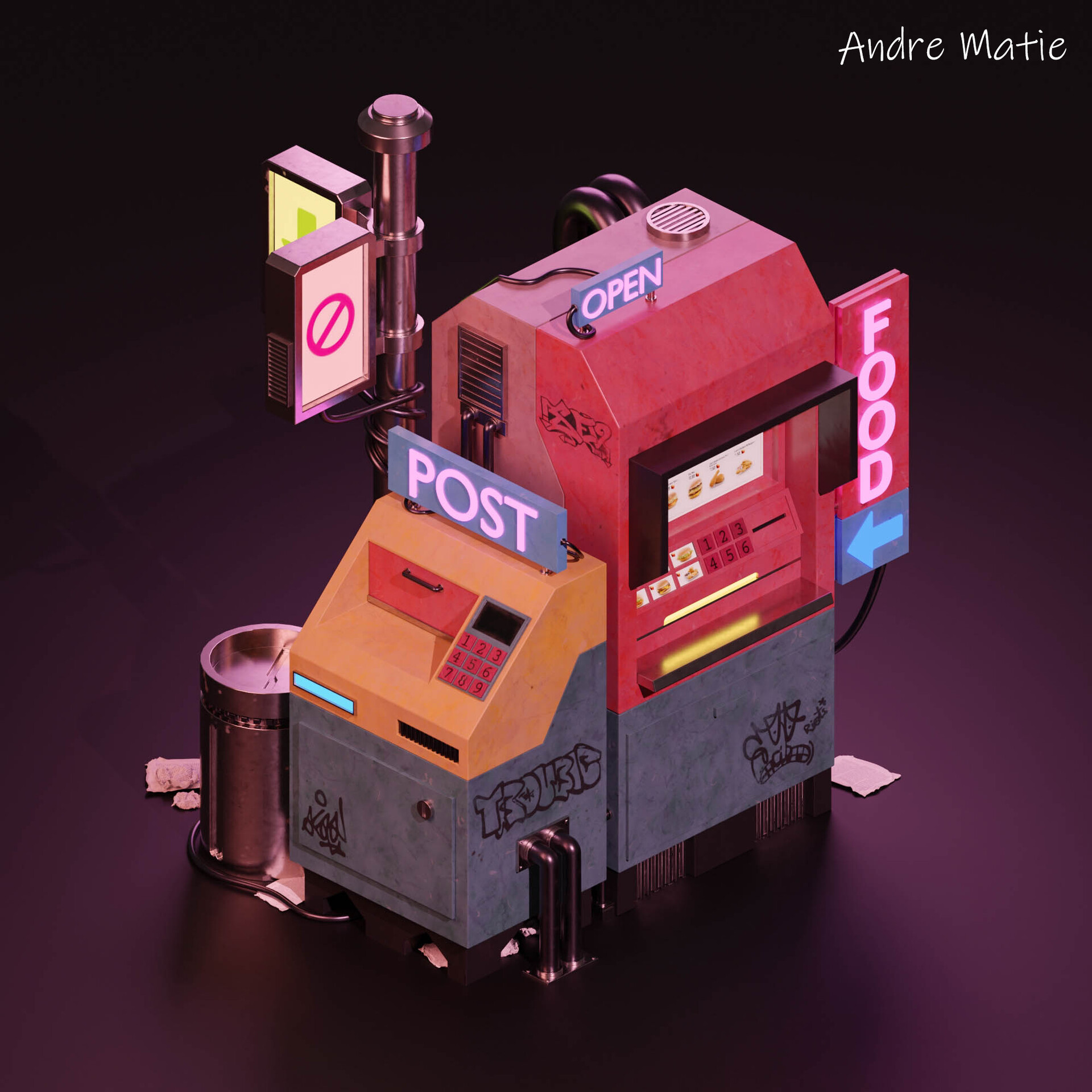 ArtStation - Vending Machine