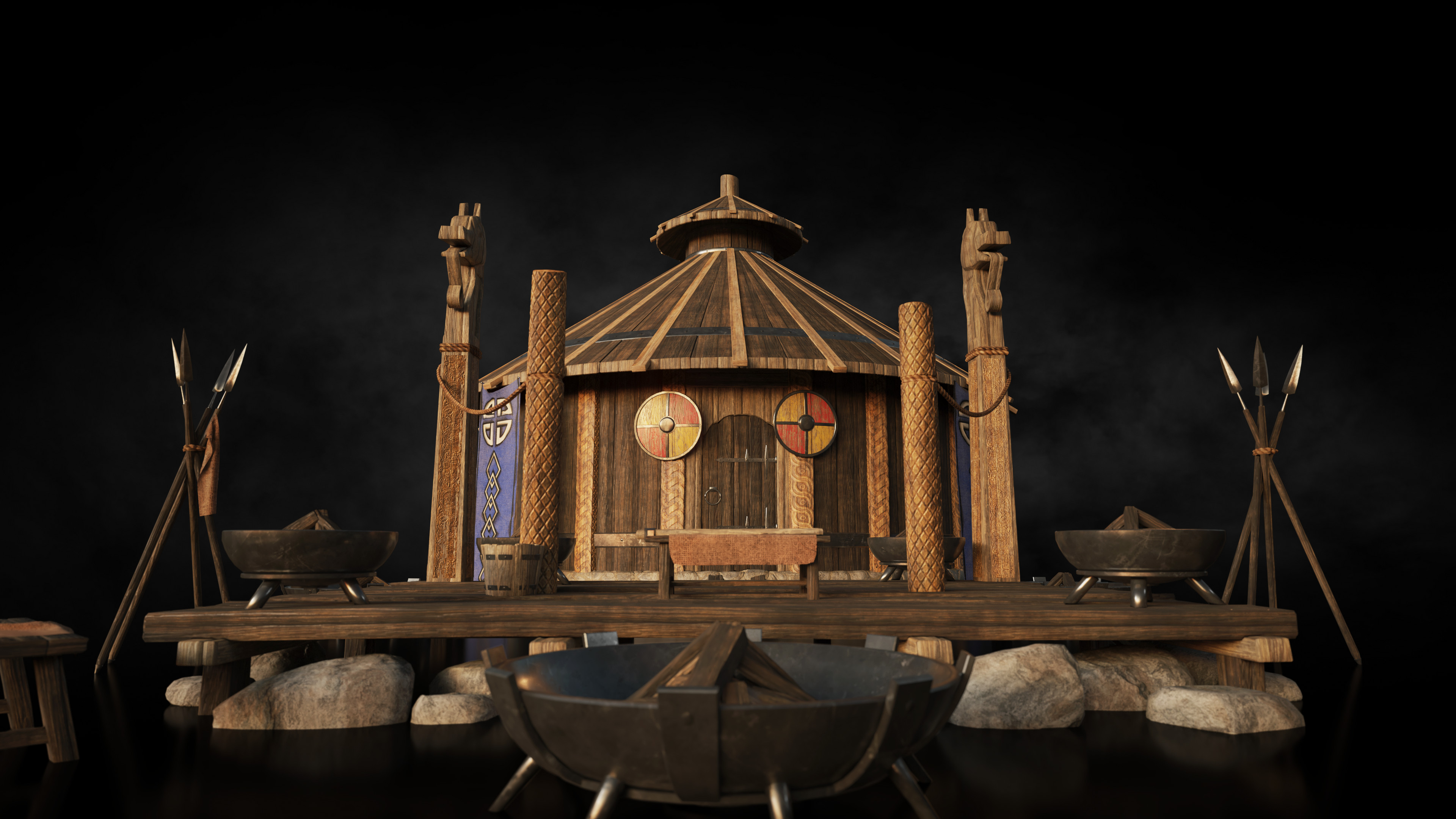 KitBash3D - VALHALLA - 3D ASSET KIT