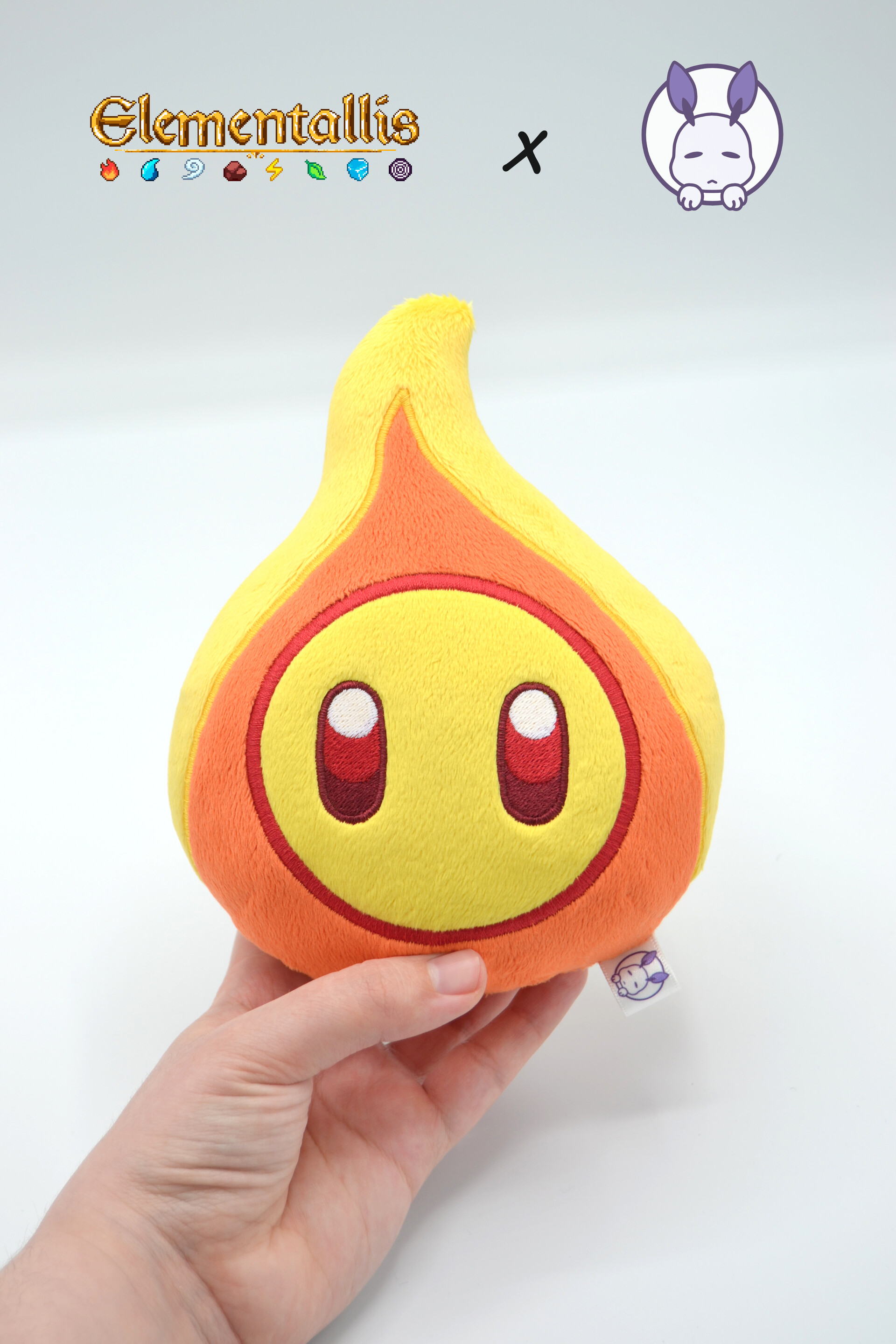 Boira Plushies - Fire Elemental plush for a Kickstarter reward