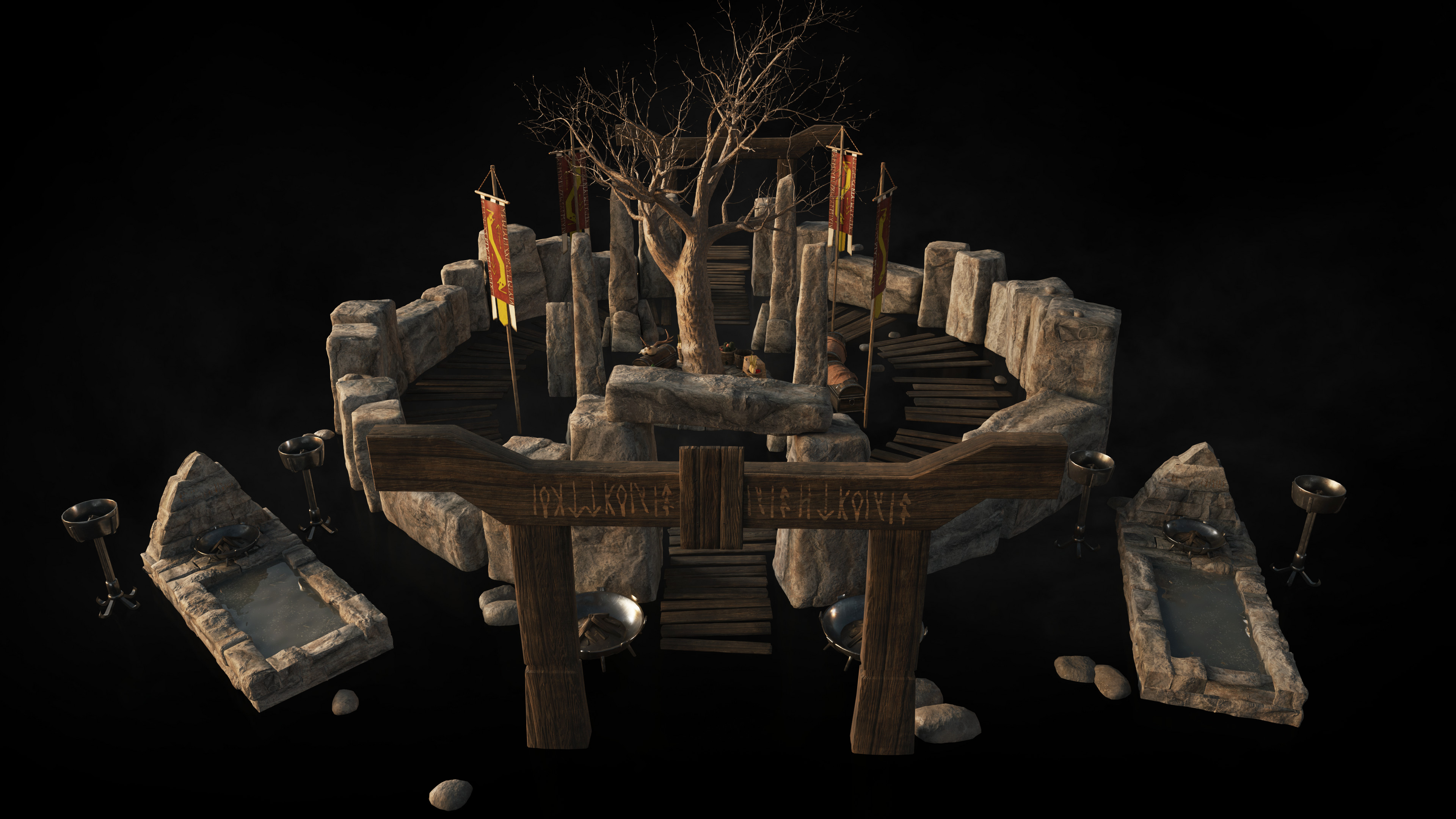 KitBash3D - VALHALLA - 3D ASSET KIT