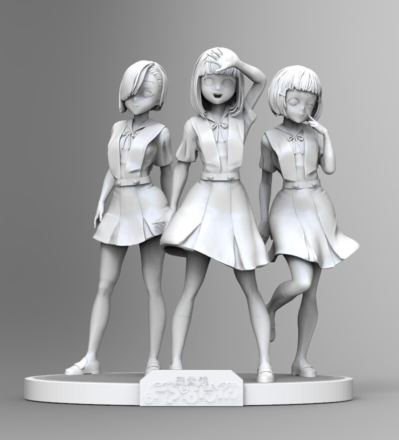 ArtStation - FANART CHICAS " (Neon Genesis IMPACTS)"