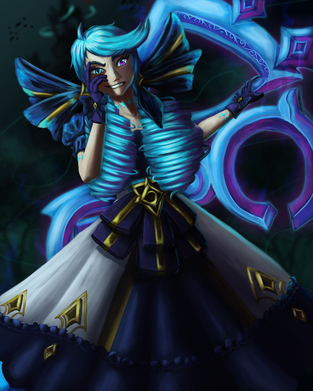 ArtStation - Gwen (League of Legends)