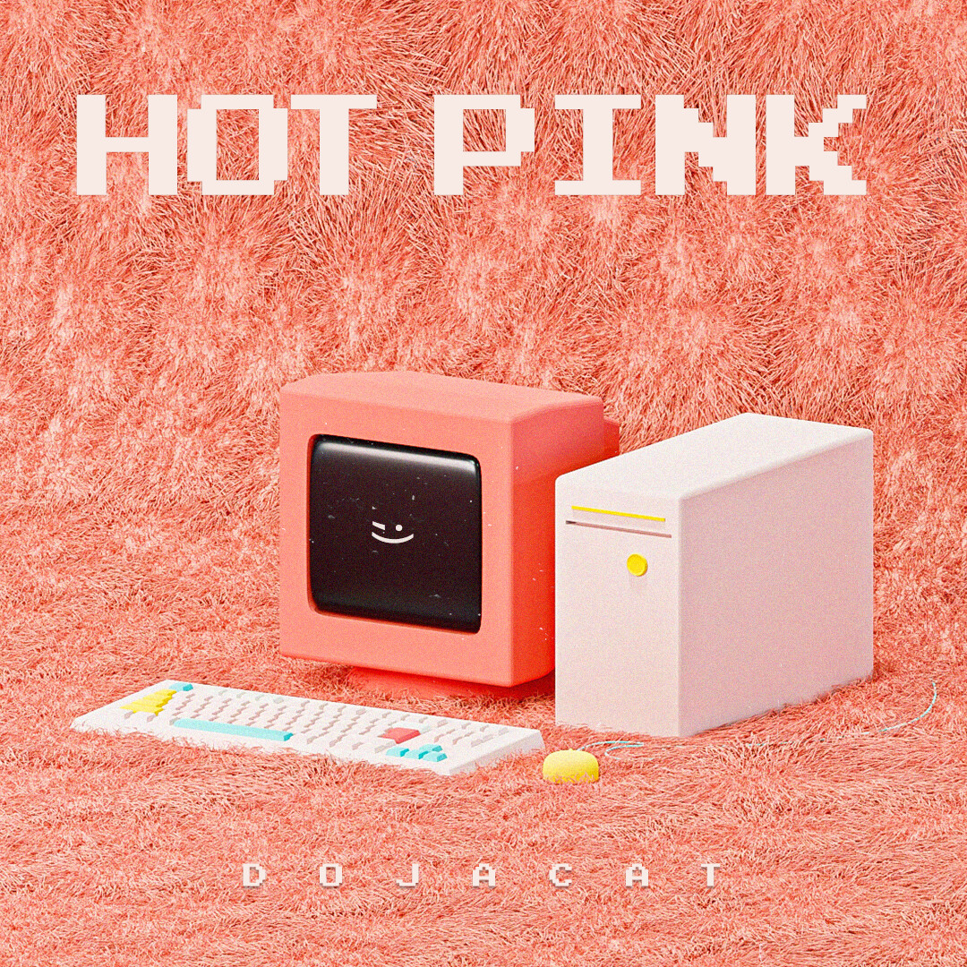 ArtStation - Doja Cat Hot Pink Fancover