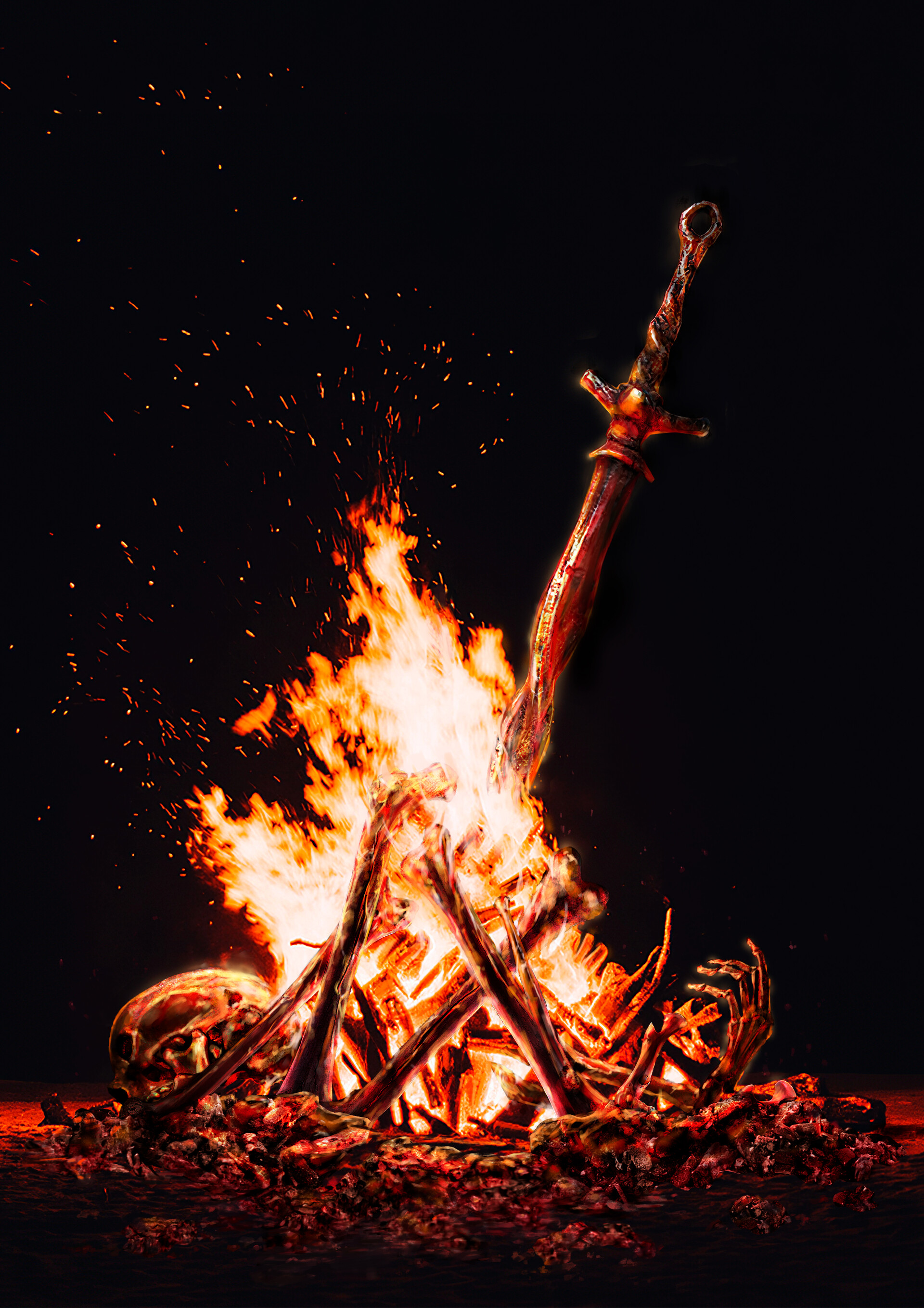 ArtStation - Bonfire