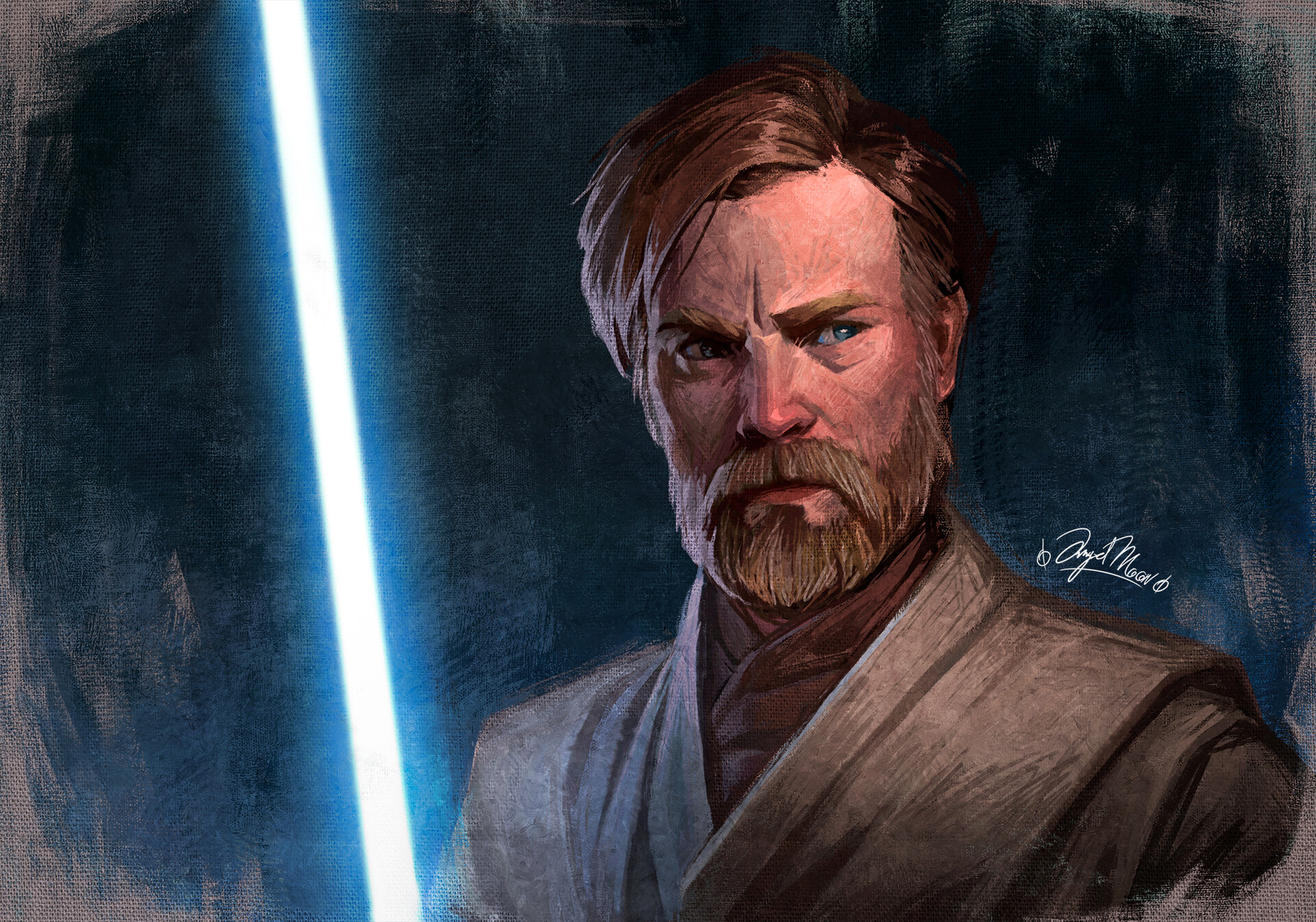 ArtStation - Obi Wan Update - Star Wars Day Fan Art