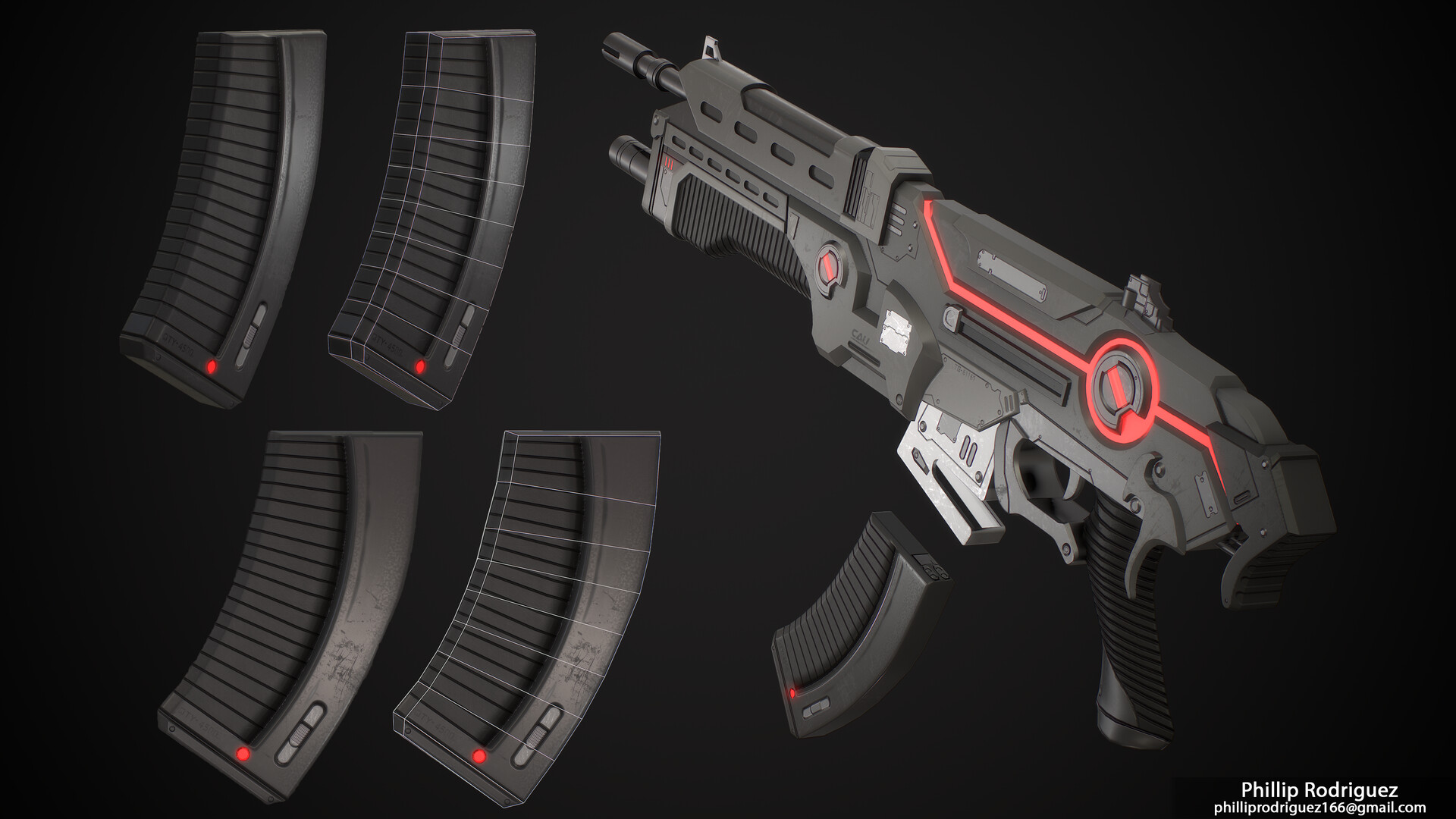 Phillip Rodriguez - Laser Assault Rifle