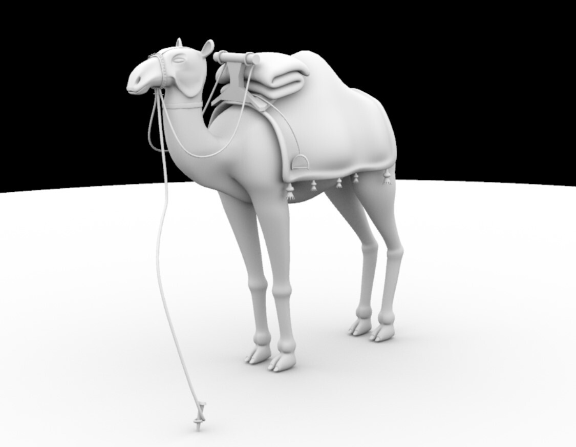 ArtStation - 3D camel